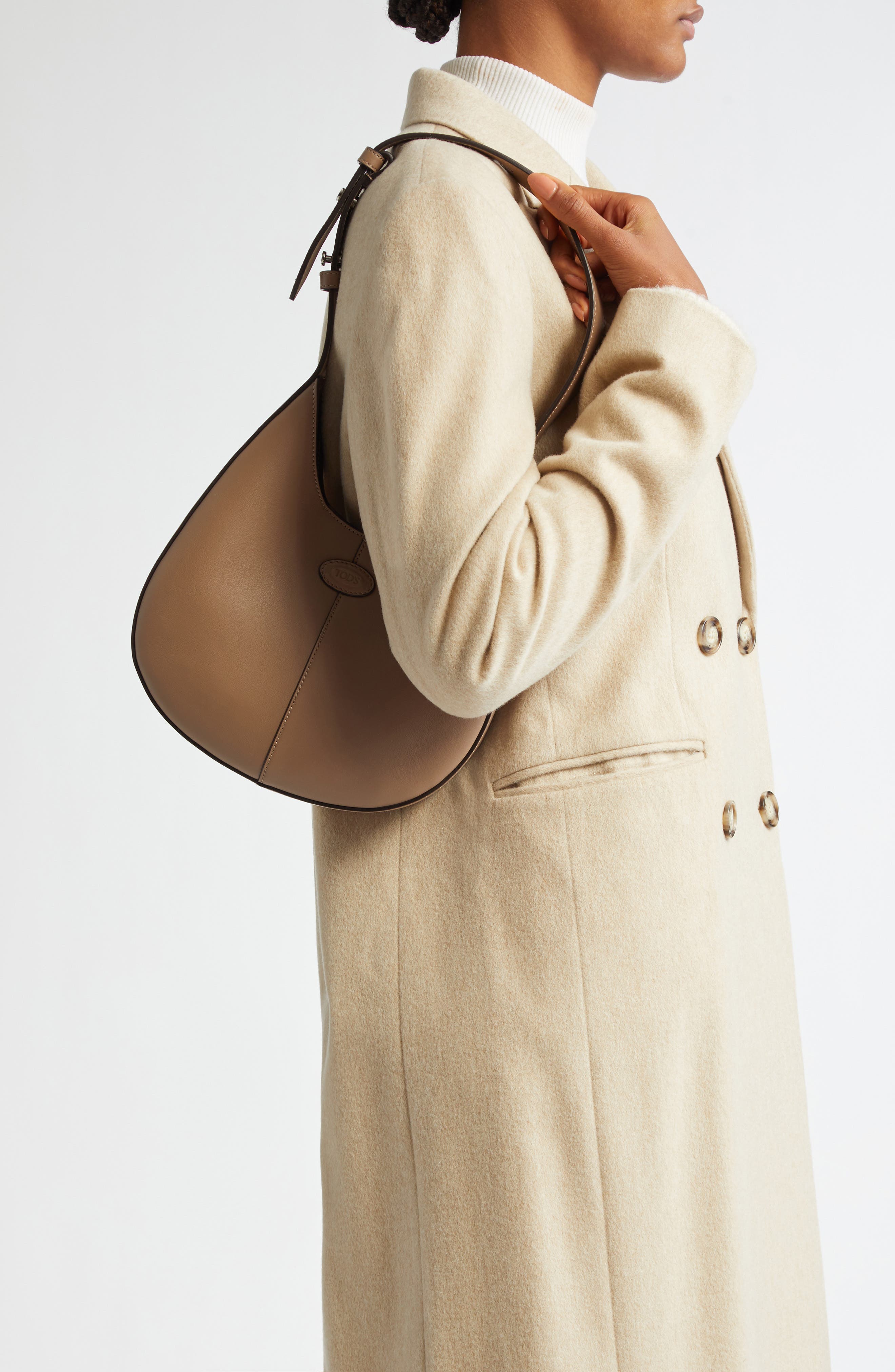 Tod's Small Di Leather Hobo Bag | Nordstrom