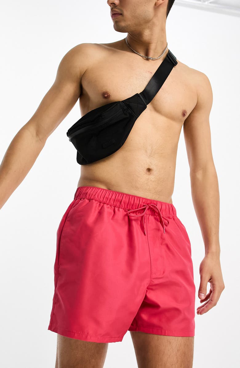 ASOS DESIGN Short Swim Trunks | Nordstromrack