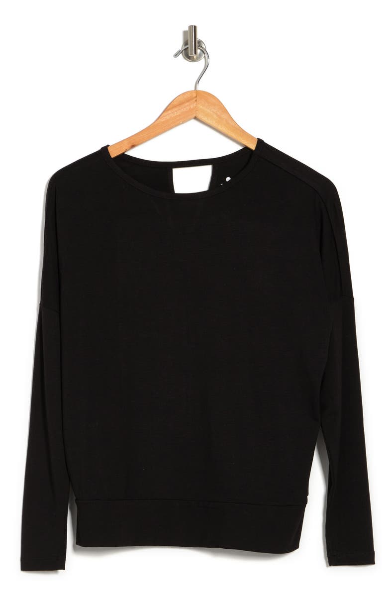 APANA Middle Twist Long Sleeve Top | Nordstromrack