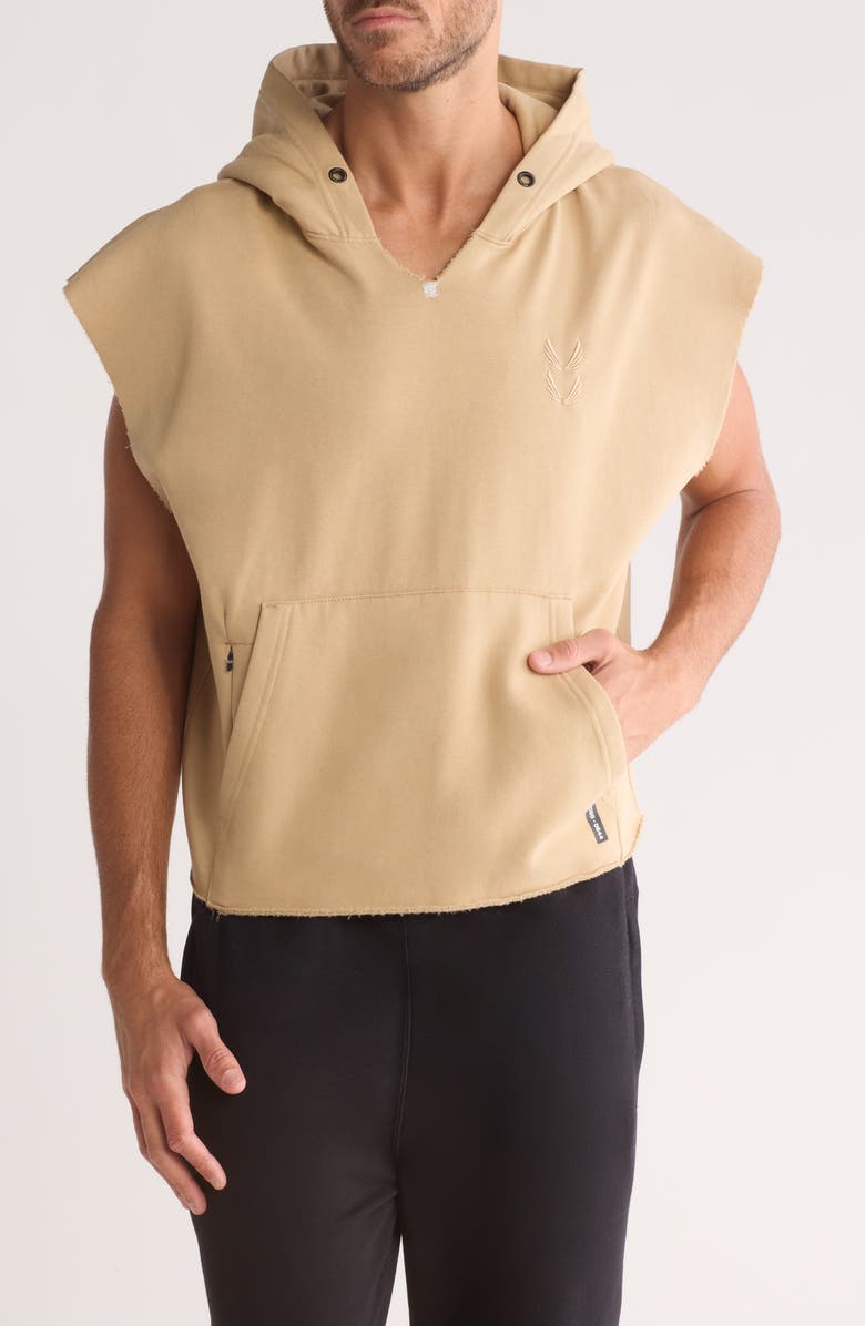 ASRV Tech Essential Raw Hem Sleeveless Hoodie | Nordstromrack