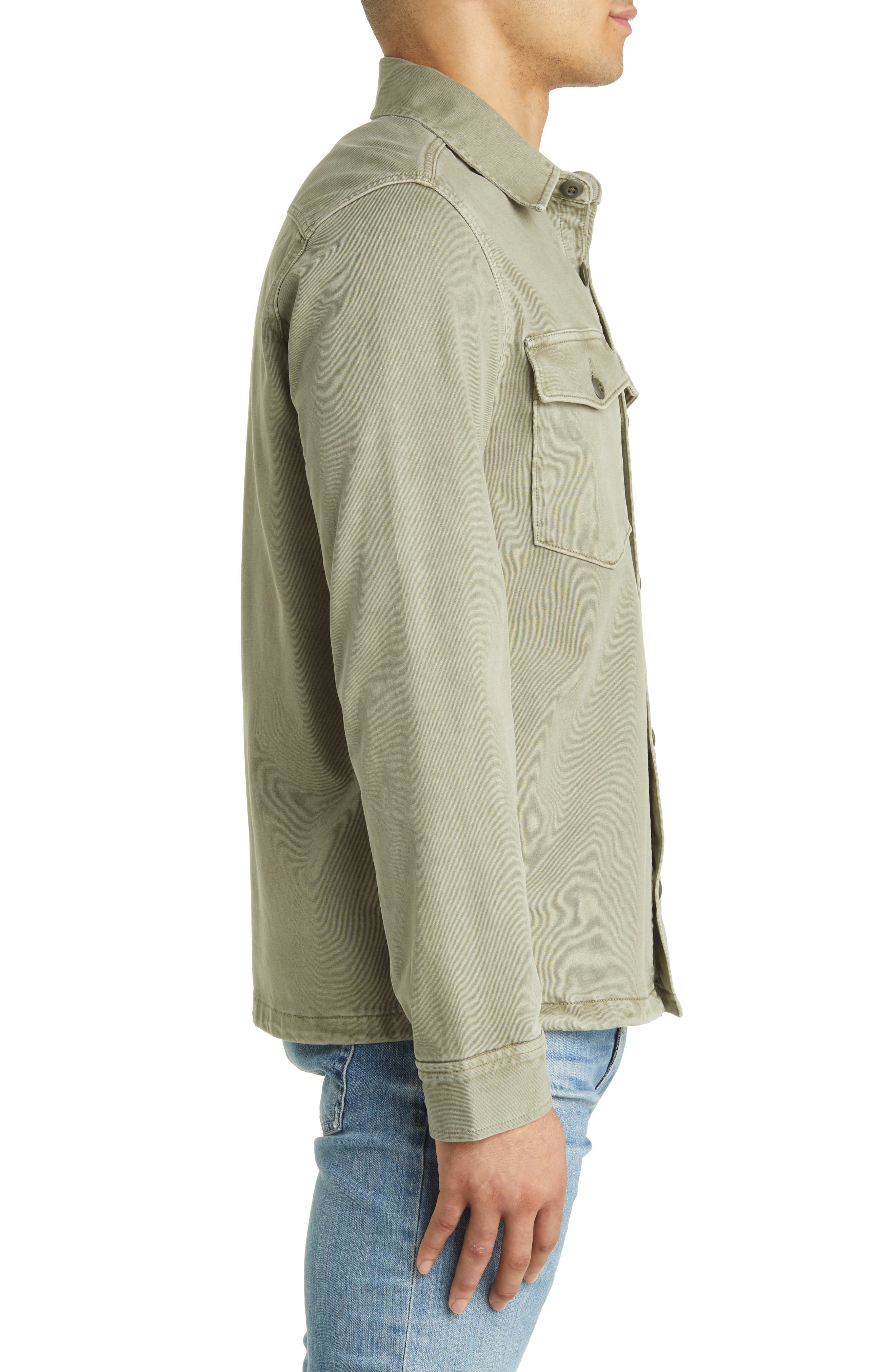 Faherty Jersey Shirt Jacket | Nordstromrack