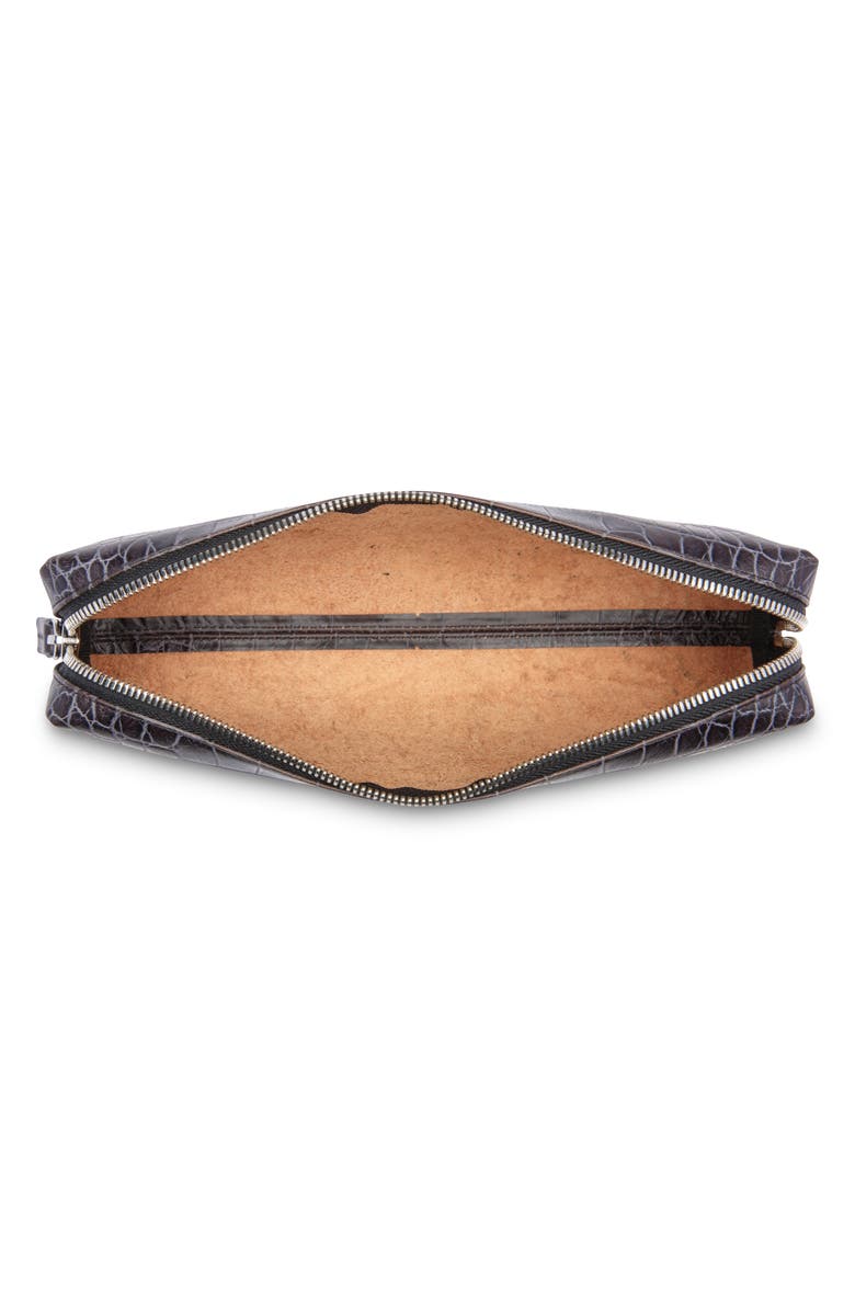 Bosca Embossed Leather Pencil Case | Nordstrom