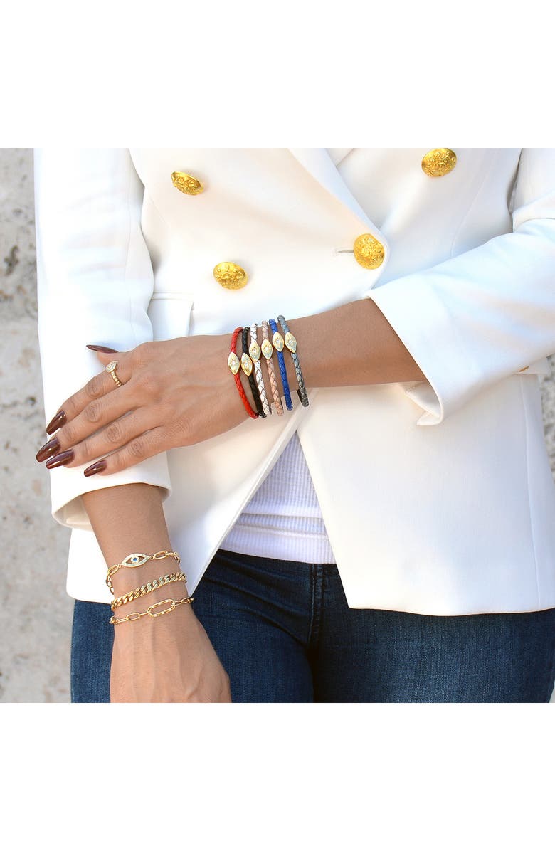 Liza Schwartz 18K Yellow Gold Plated Curb Link Chain Bracelet ...