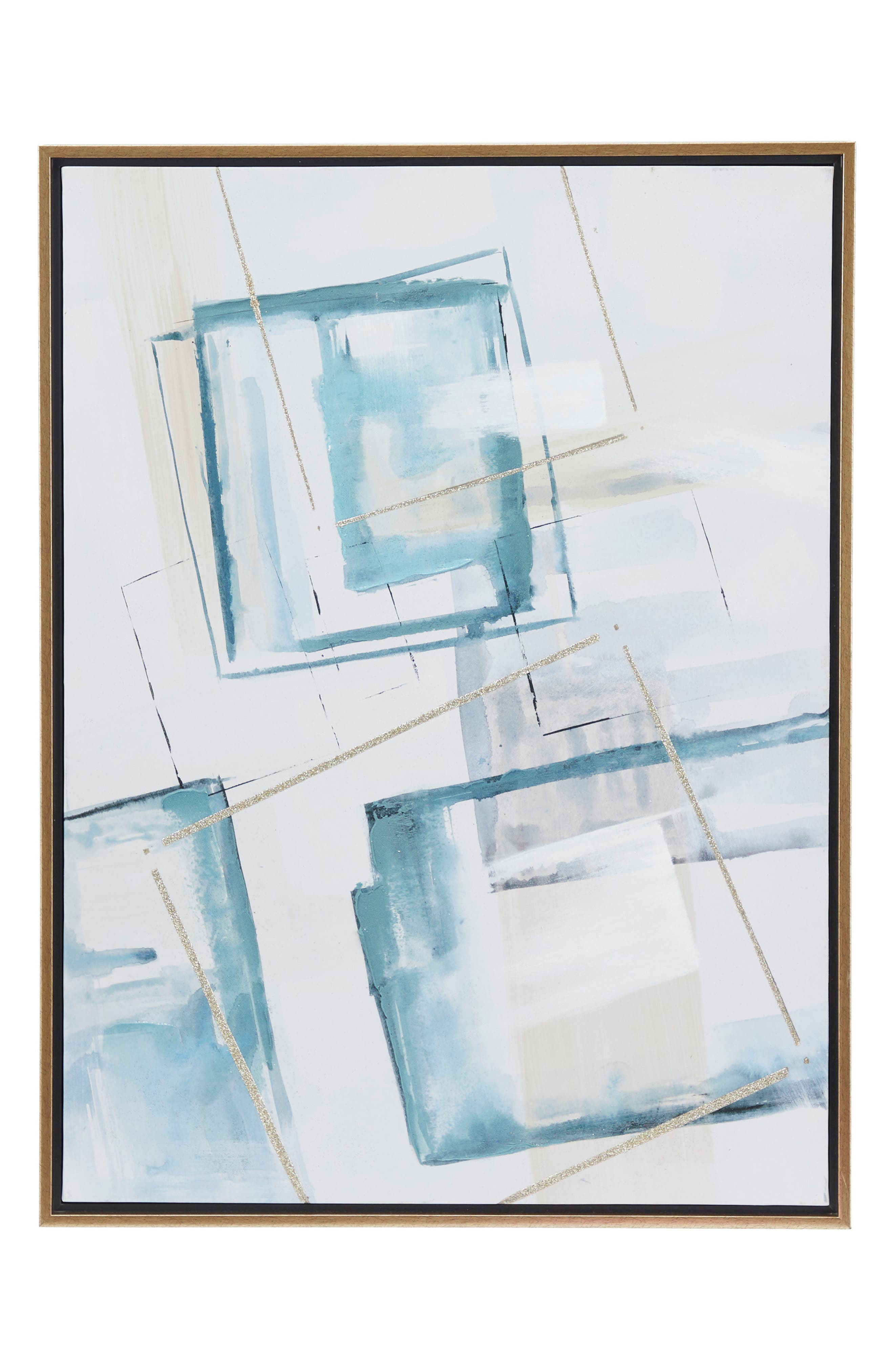 Geometric Canvas Framed Wall Art | Nordstromrack