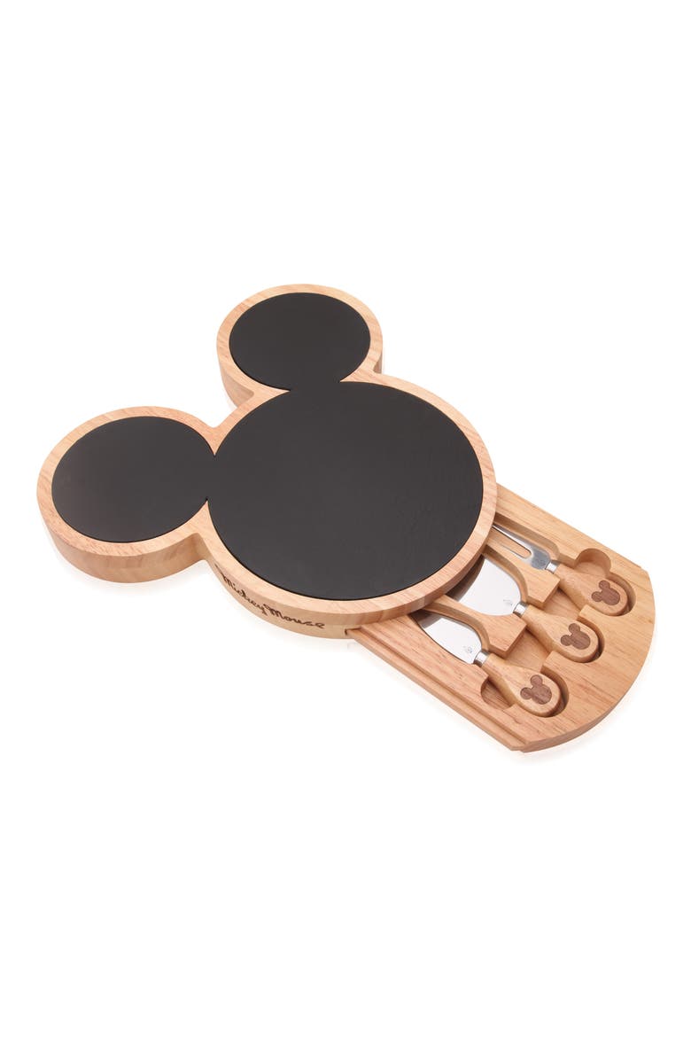 x Disney® Mickey Mouse Slate Cheese Board & Knives Set | Nordstromrack