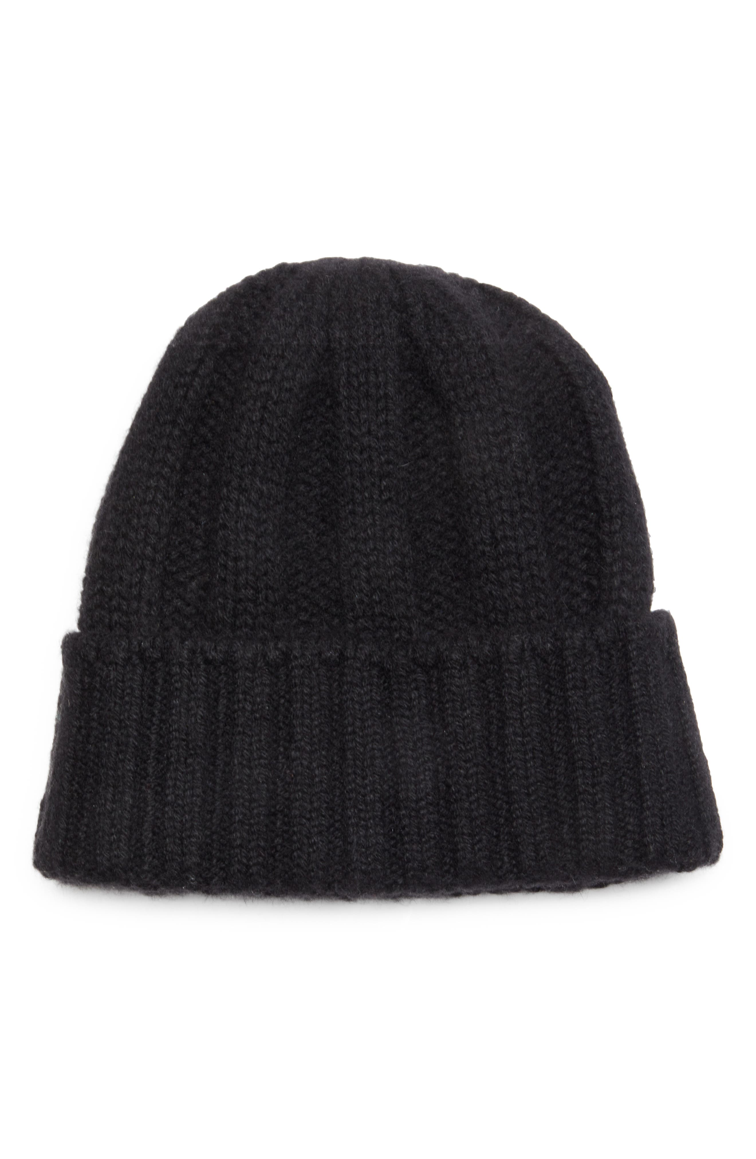 BEAMS Plus Rib Cashmere Watch Cap | Nordstrom