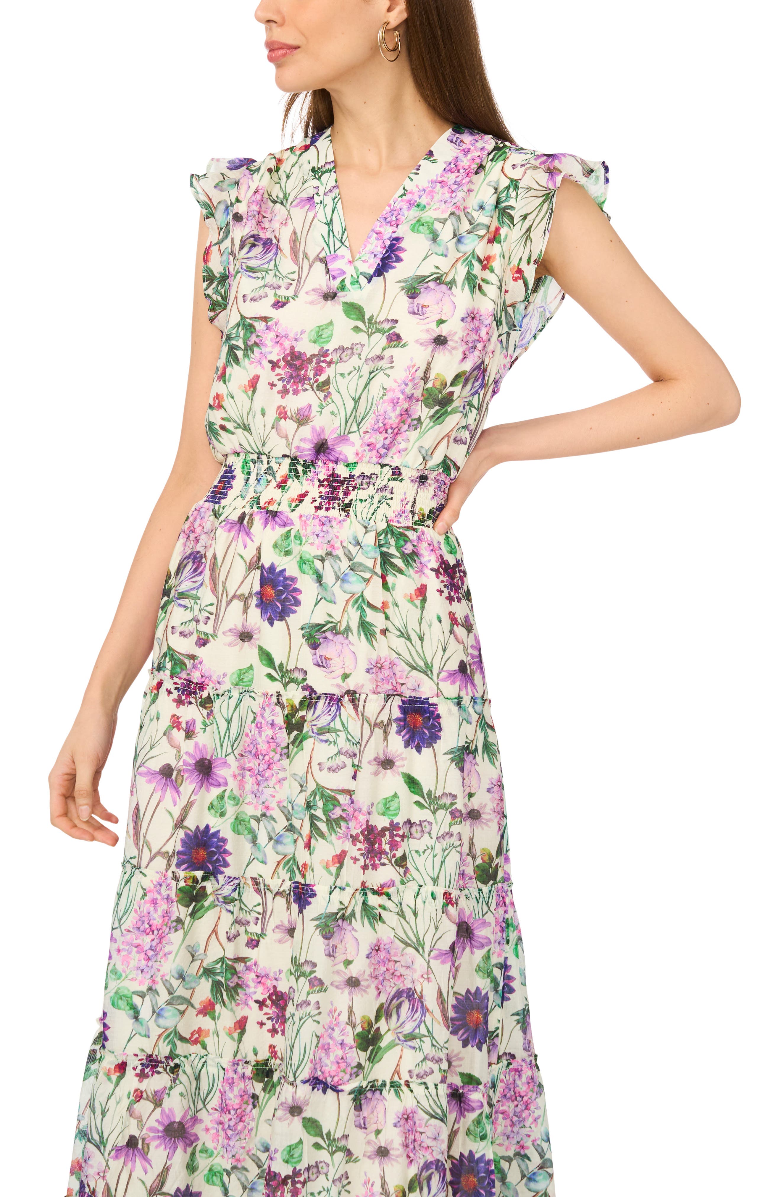 Halogen® Sleeveless Zip Through A-Line Minidress | Nordstromrack