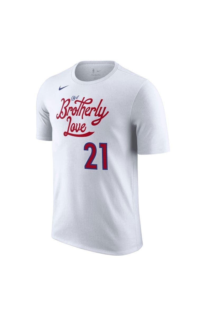Nike Men's Nike Joel Embiid White Philadelphia 76ers 2022/23 City ...