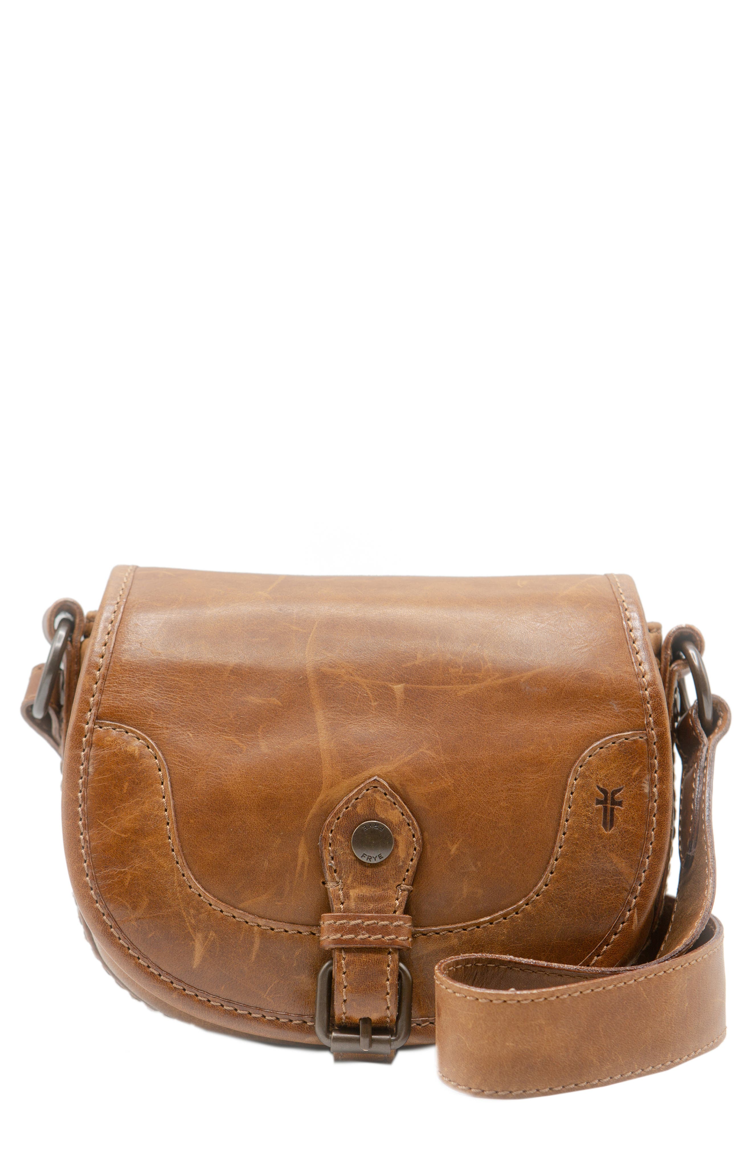 Frye Melissa Leather Saddle Crossbody Bag | Nordstrom