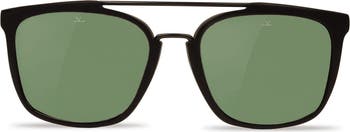 Vuarnet 57mm Alpine Vision Cable Car Round Sunglasses | Nordstromrack