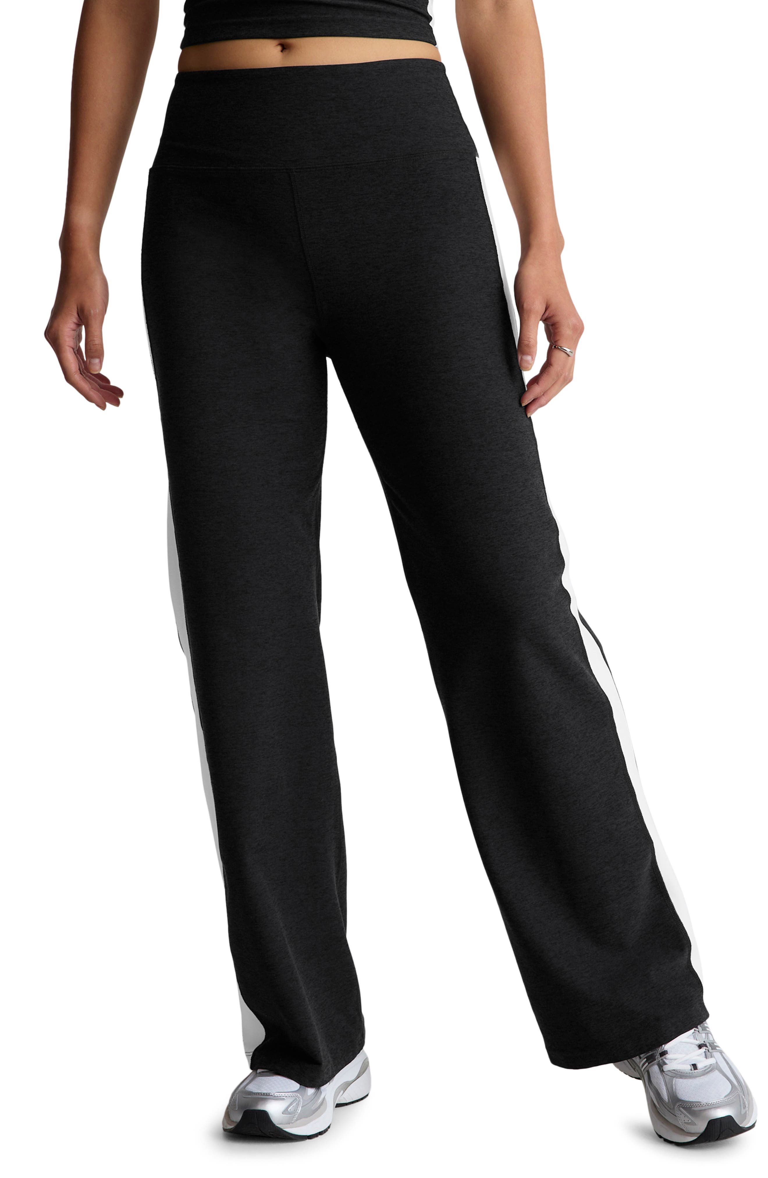 Beyond Yoga Space Dye Laid Back Stripe Pants | Nordstrom