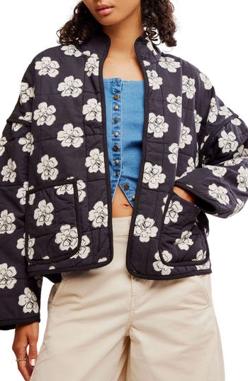 Free People Chloe Floral Print Jacket | Nordstrom