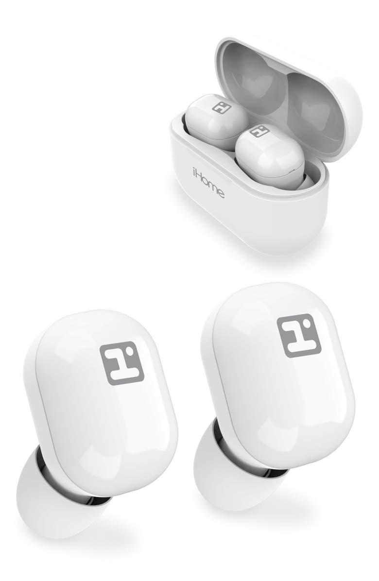 iHome XT-10 Bluetooth Truly Wireless Noise-Isolating TCH Earbuds ...