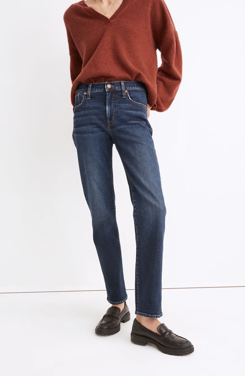 Madewell The Perfect Mid-Rise Tapered Jeans | Nordstromrack