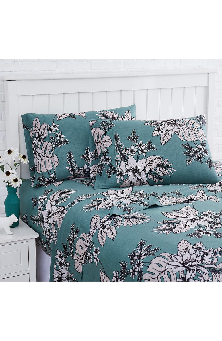 SOUTHSHORE FINE LINENS Premium Collection Floral 300 Thread Count Sheet ...