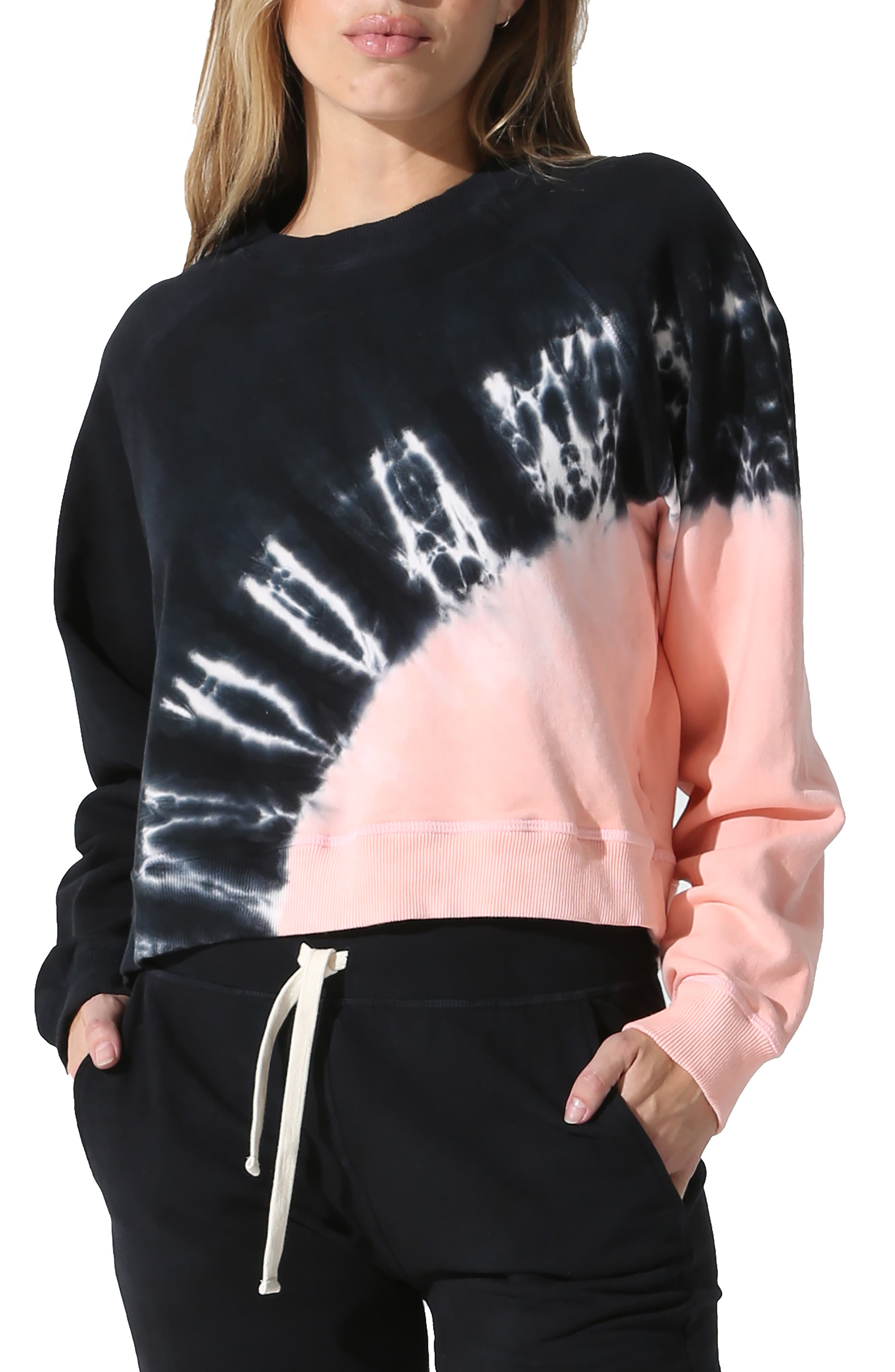 Electric & Rose Ronan Crest Tie Dye Pullover | Nordstromrack