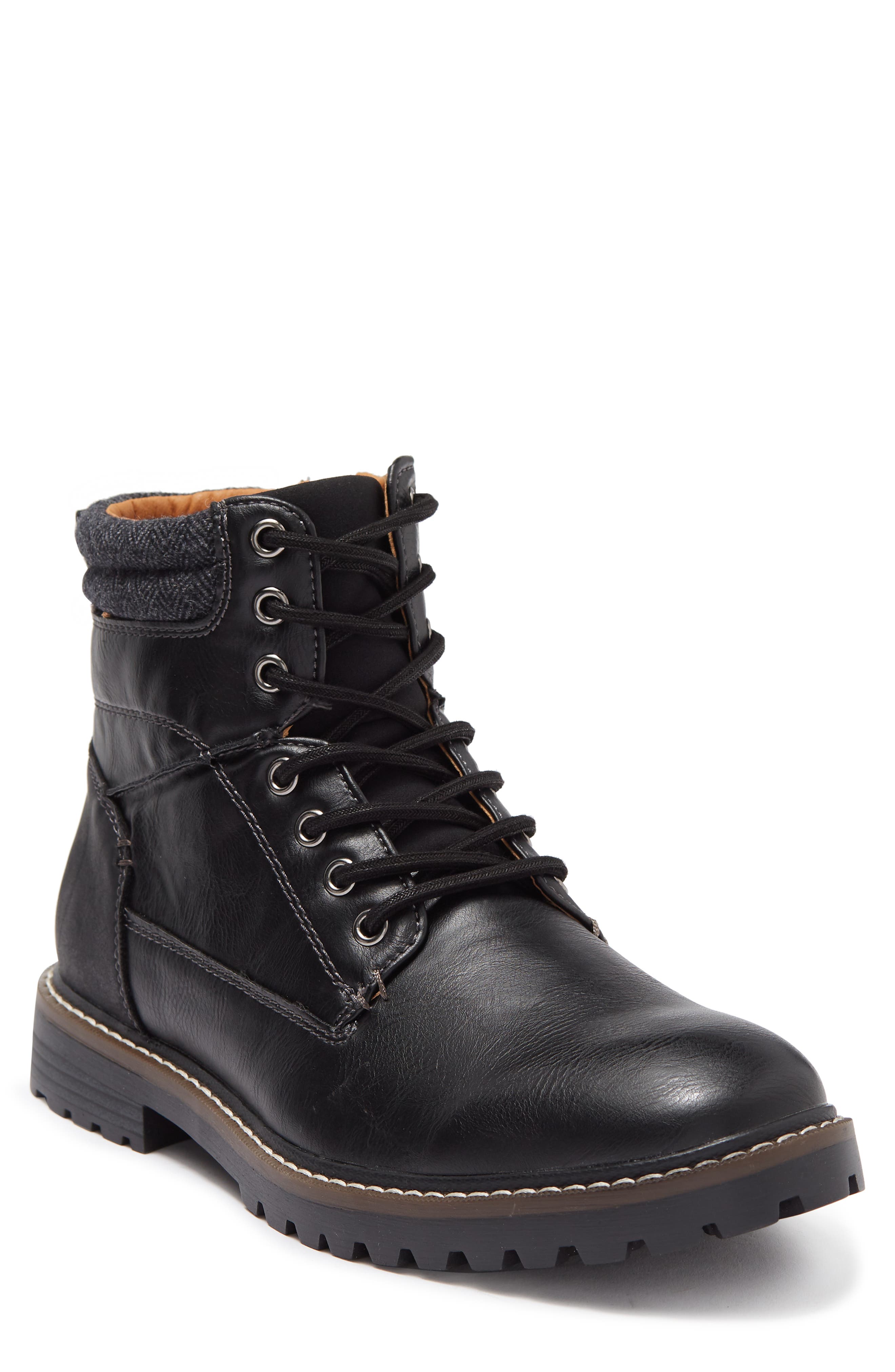 Steve Madden MADDEN Strapp Side Zip Lug Sole Boot (Men) | Nordstromrack