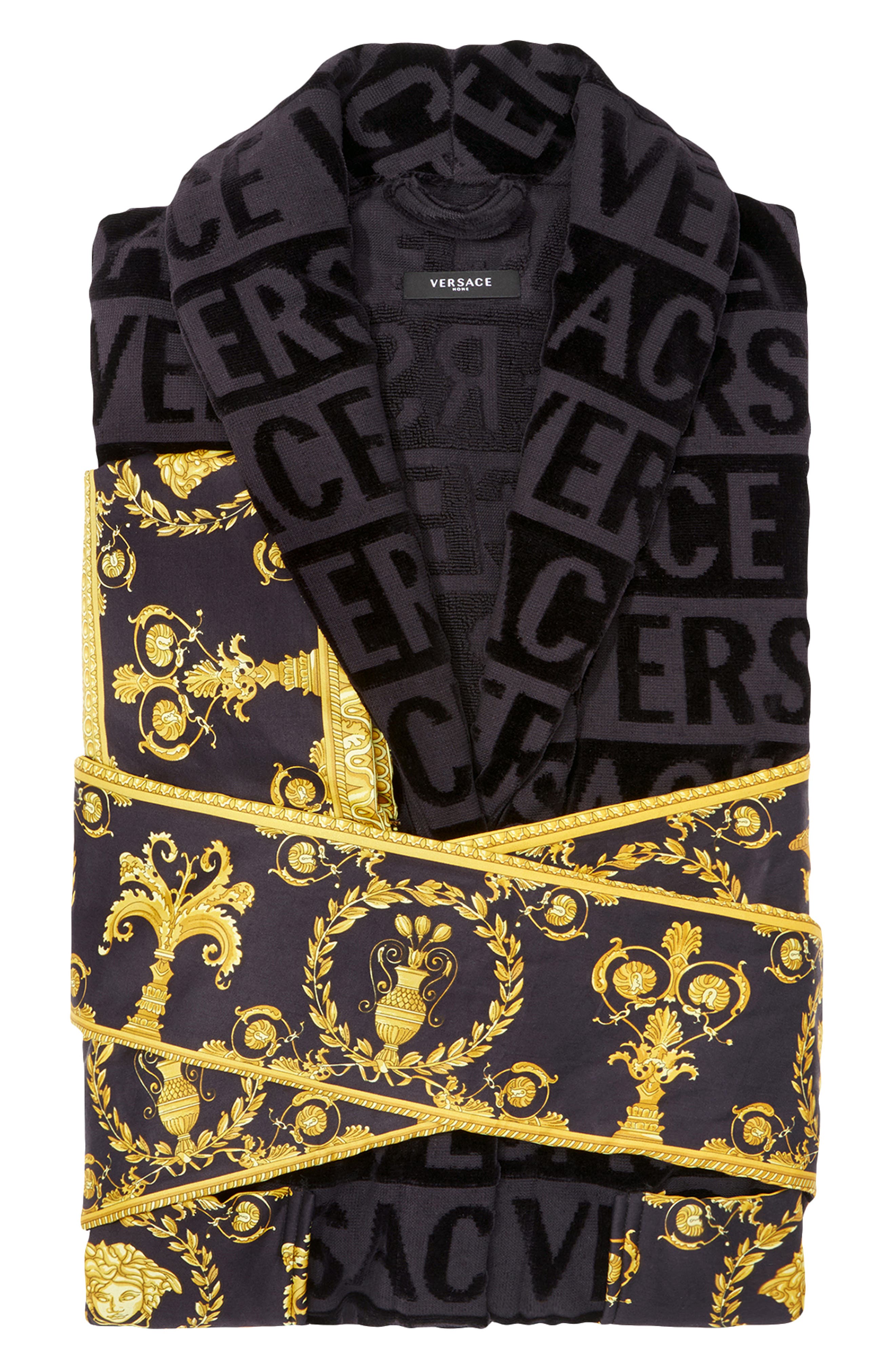 Versace Barocco Terry Robe | Nordstrom