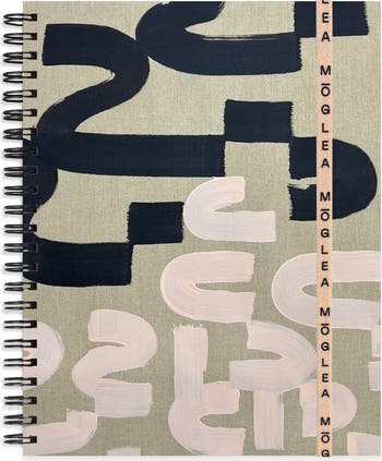 Moglea Black & Tan Medium A5 Notebook | Nordstrom