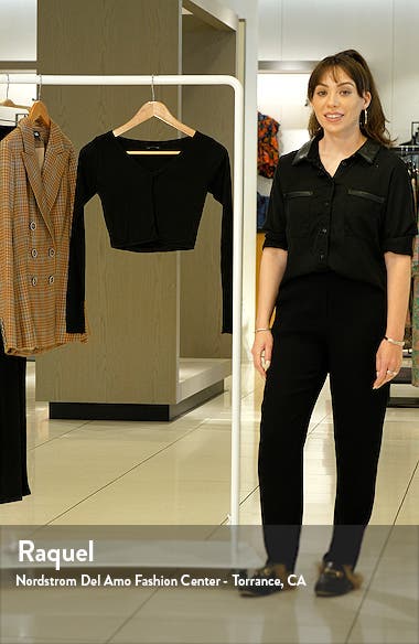 Naked Wardrobe Push My Button Top | Nordstromrack