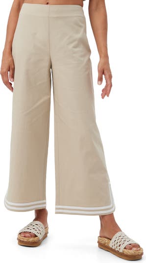 Trina Turk Abbey Linen Ankle Pant | Nordstrom