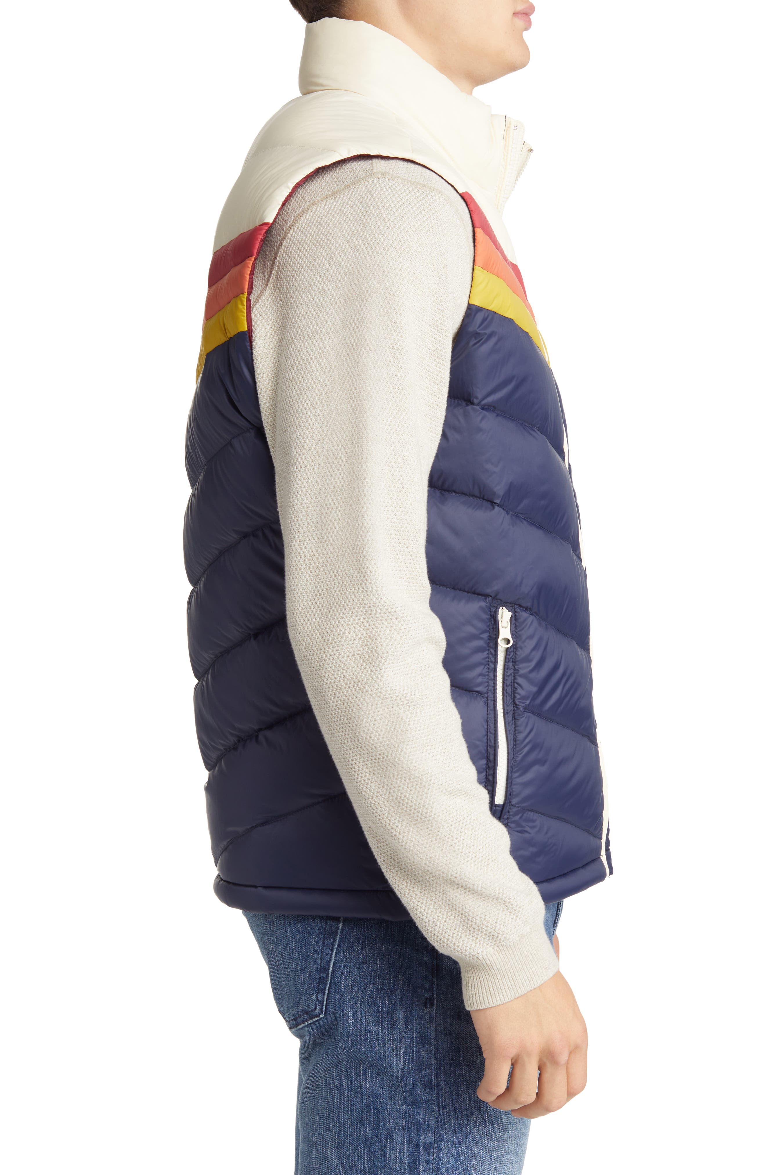 Marine Layer Whistler Recycled Nylon Puffer Vest | Nordstrom