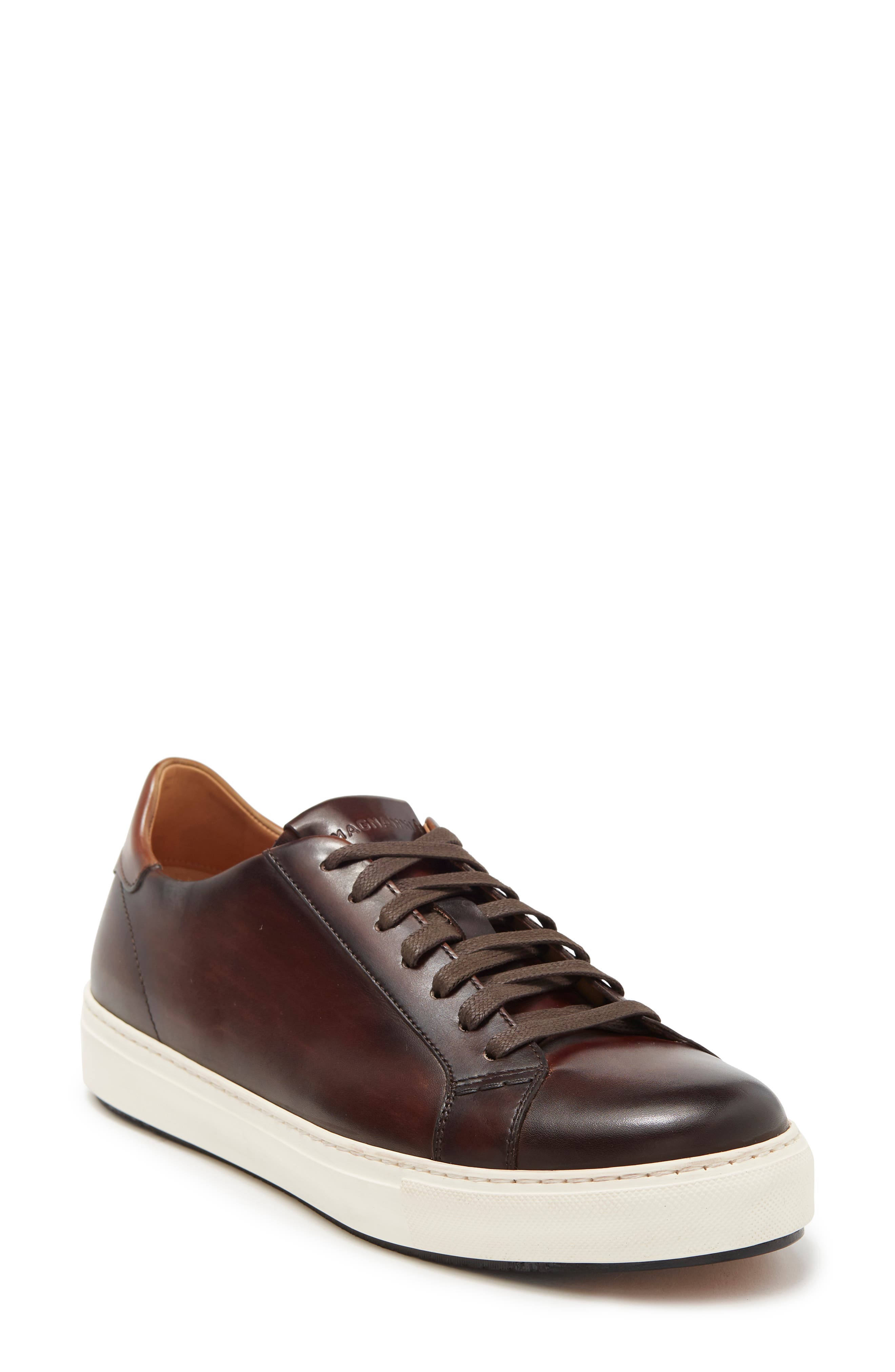 Magnanni Leather Low Top Sneaker (Men) | Nordstromrack