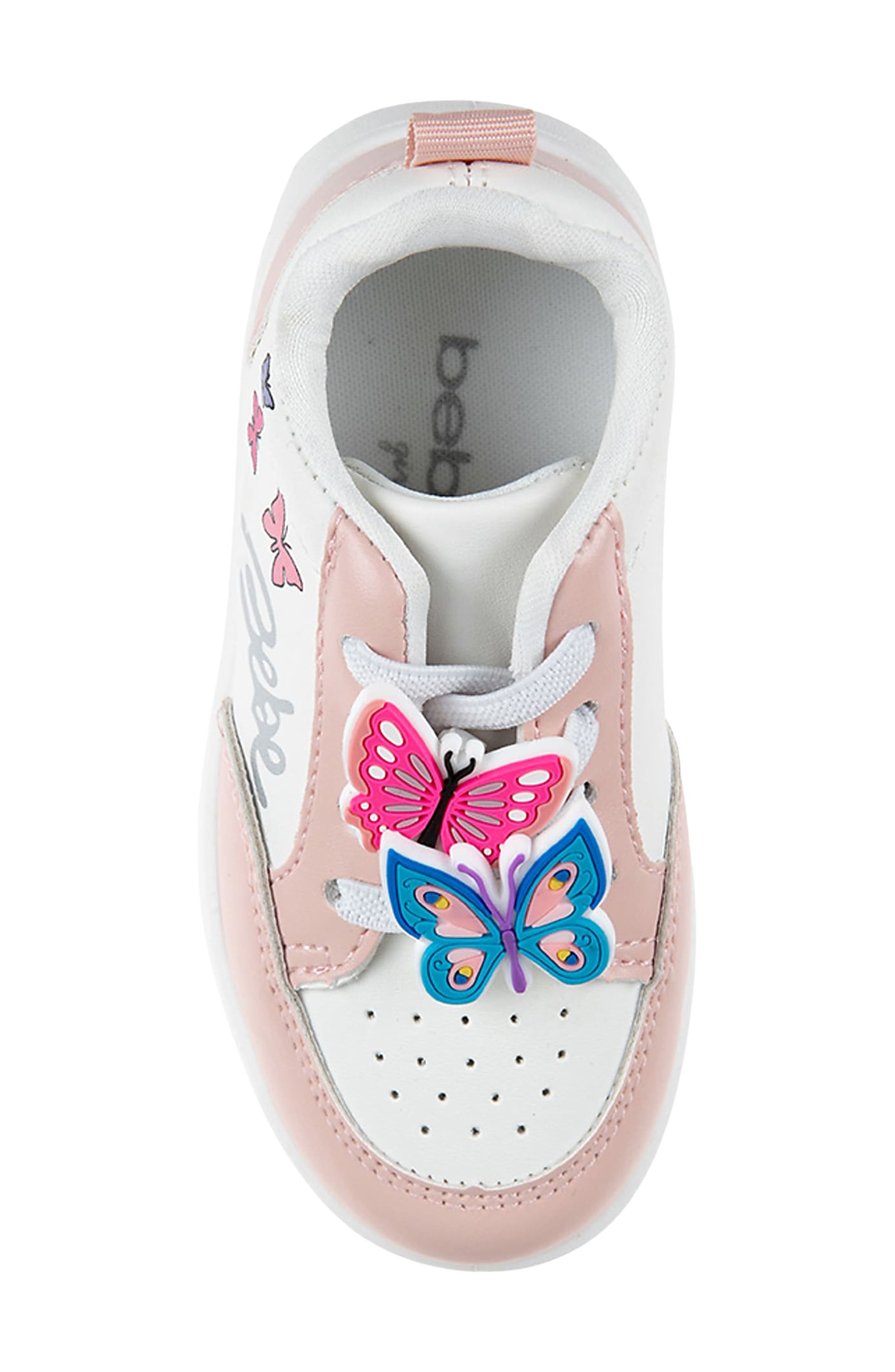 bebe Kids' Butterfly Court Sneaker | Nordstromrack