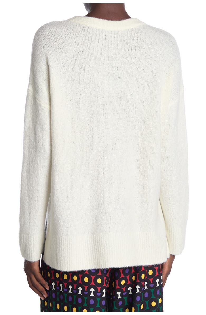 Alice + Olivia Denise Side Slits Pullover Sweater | Nordstromrack