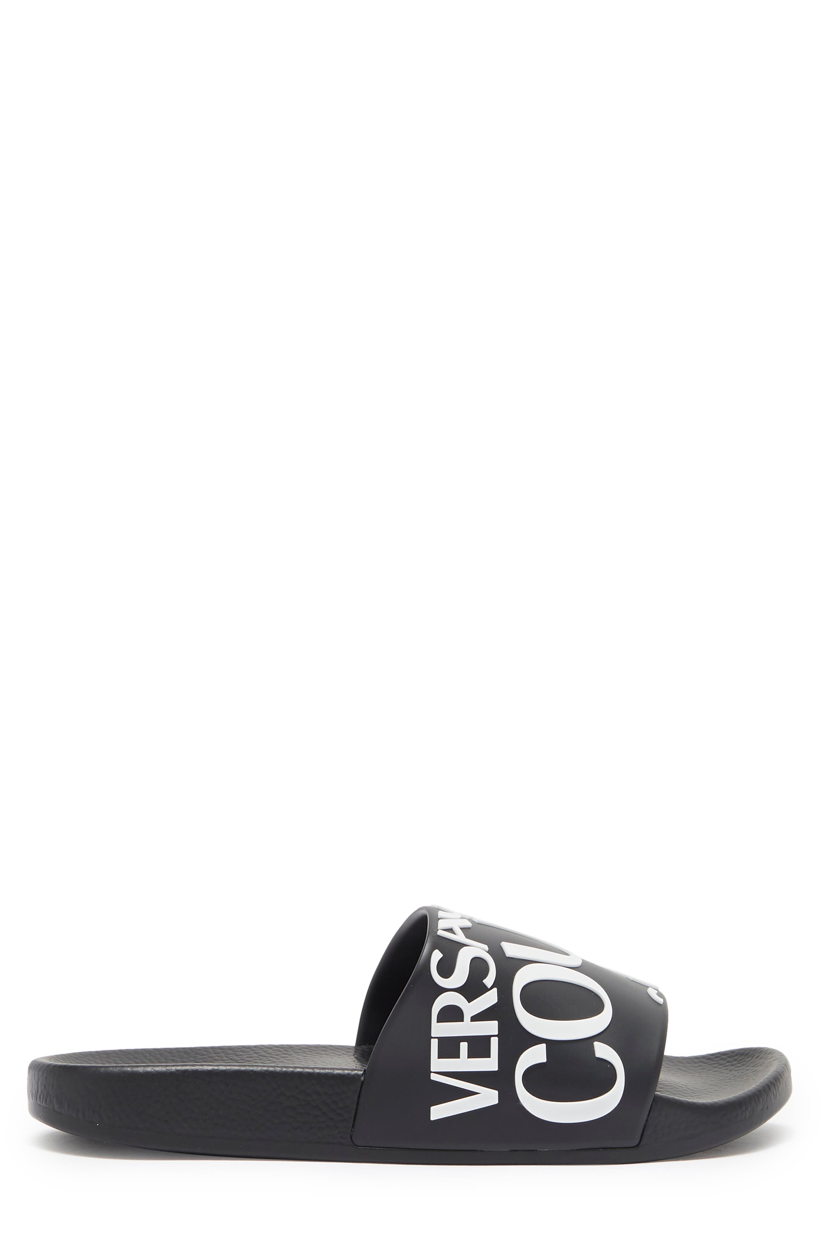 Versace Jeans Logo Slide Sandal (Women) | Nordstromrack