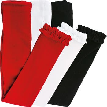 RuffleButts 3-Pack Girls Footless Ruffle Tights | Nordstrom