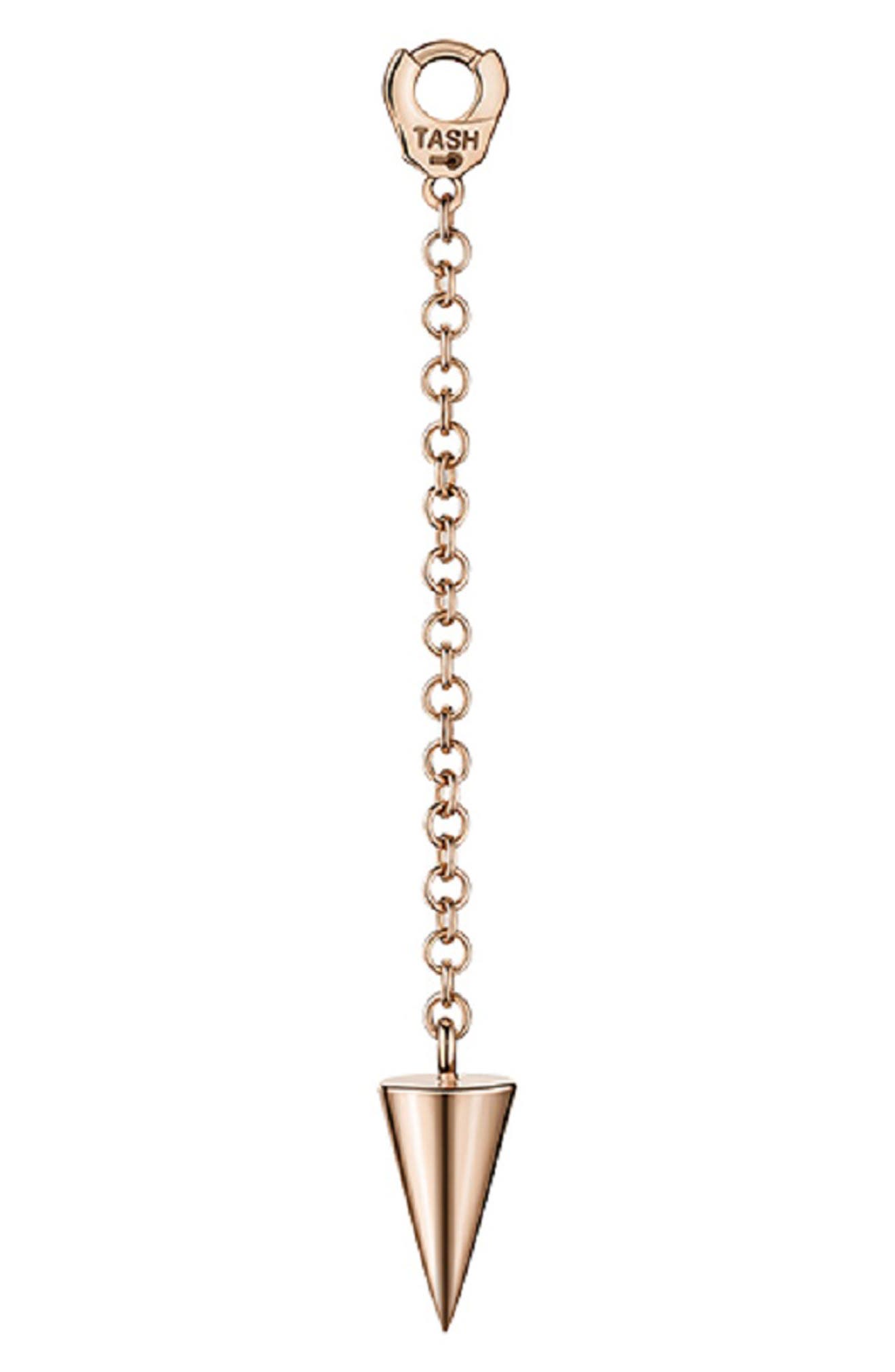 MARIA TASH Spike & Handcuff Pendulum Earring Charm | Nordstrom