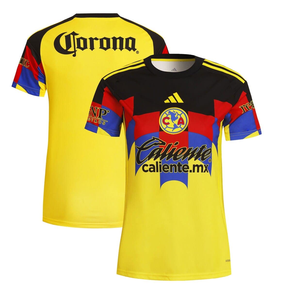 adidas Women's adidas Yellow Club America 2025/26 Home Replica Jersey ...