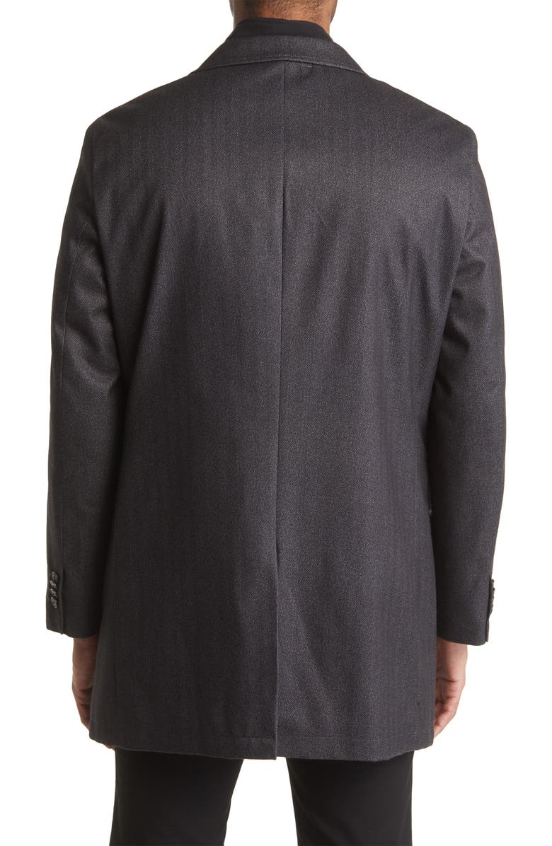 Hart Schaffner Marx Rodney Water Resistant Tech Flannel Raincoat ...