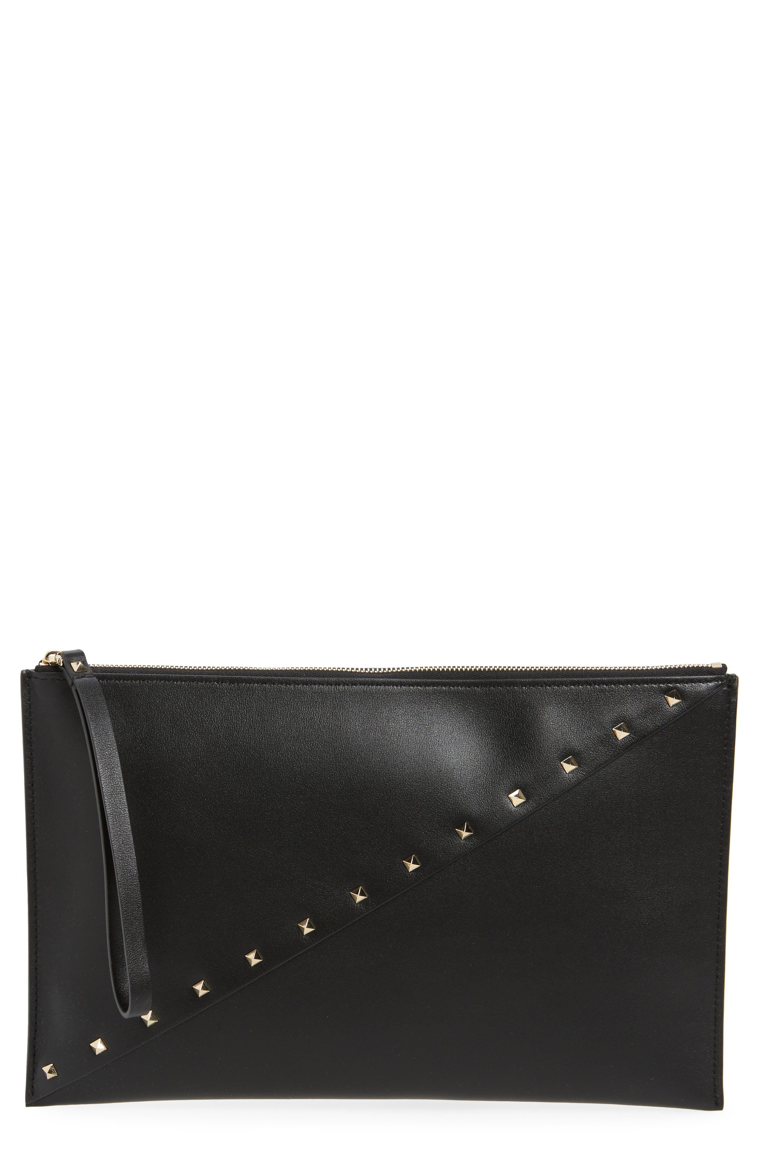 Valentino Garavani Rockstud Wispy Zip Pouch | Nordstromrack