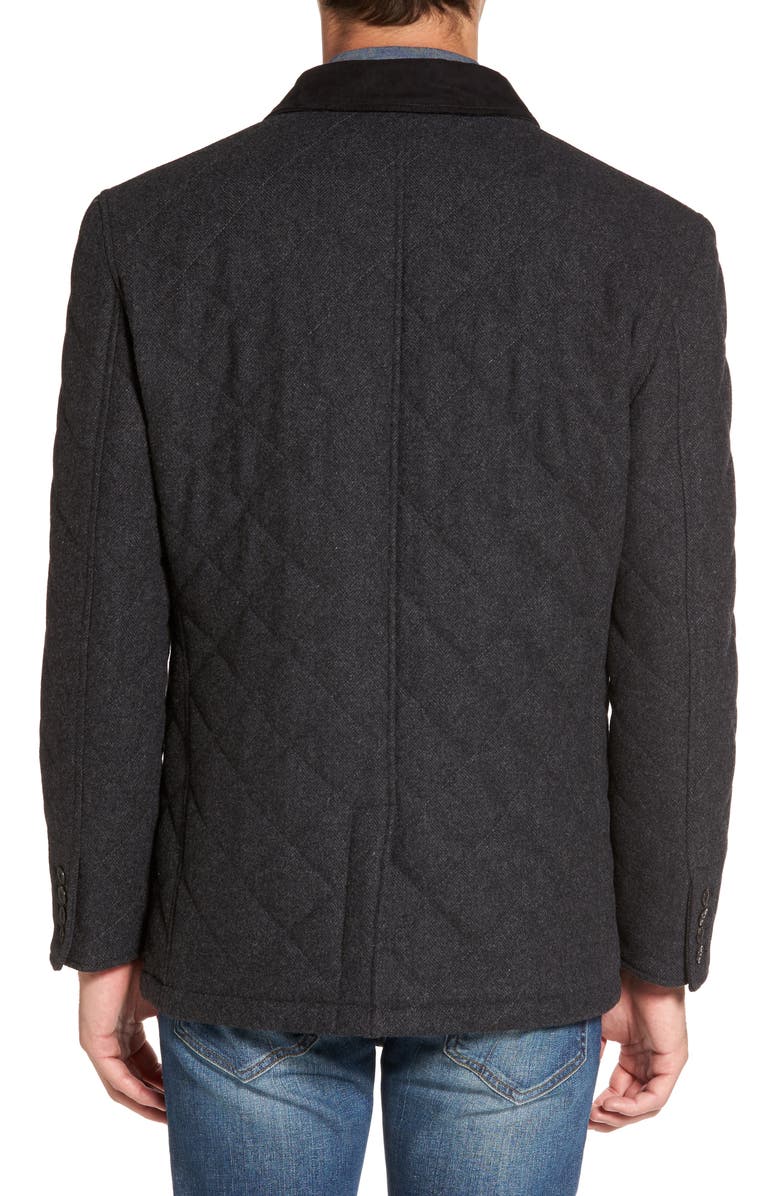 Hart Schaffner Marx 'Shooter' Wool Blend Quilted Jacket | Nordstromrack