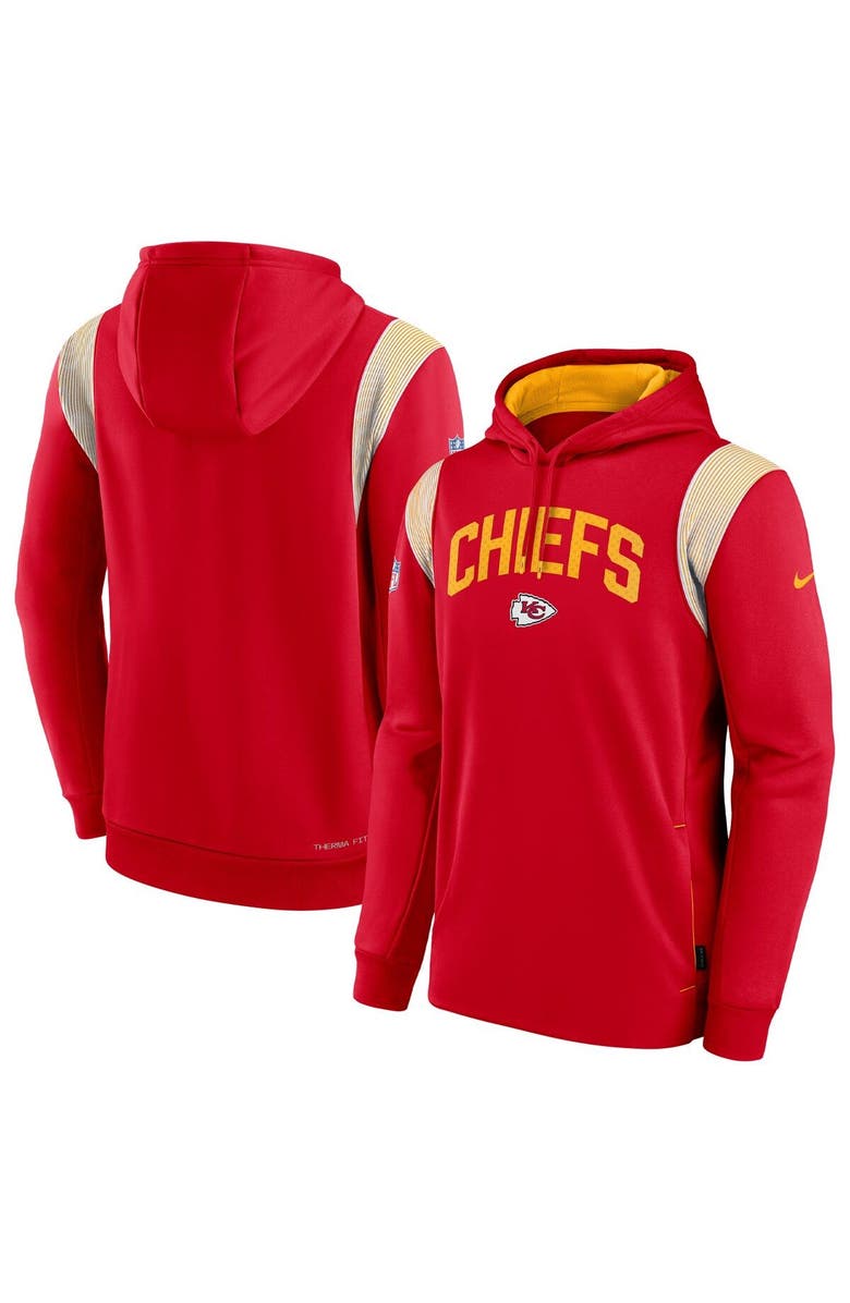 Nike Men's Nike Red Kansas City Chiefs Sideline Athletic Stack ...