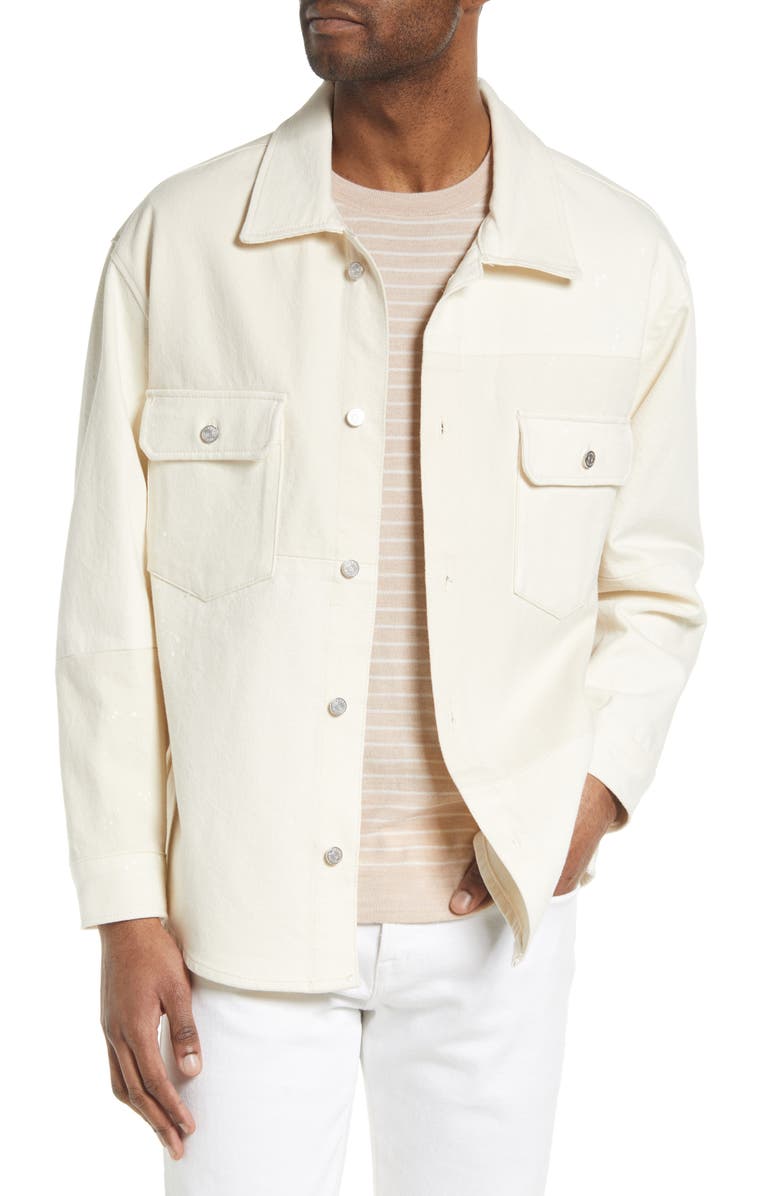 FRAME Men's Organic Cotton Overshirt | Nordstromrack