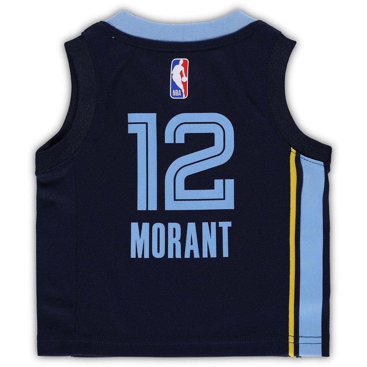 Nike Infant Nike Ja Morant Navy Memphis Grizzlies 2021/22 Replica ...
