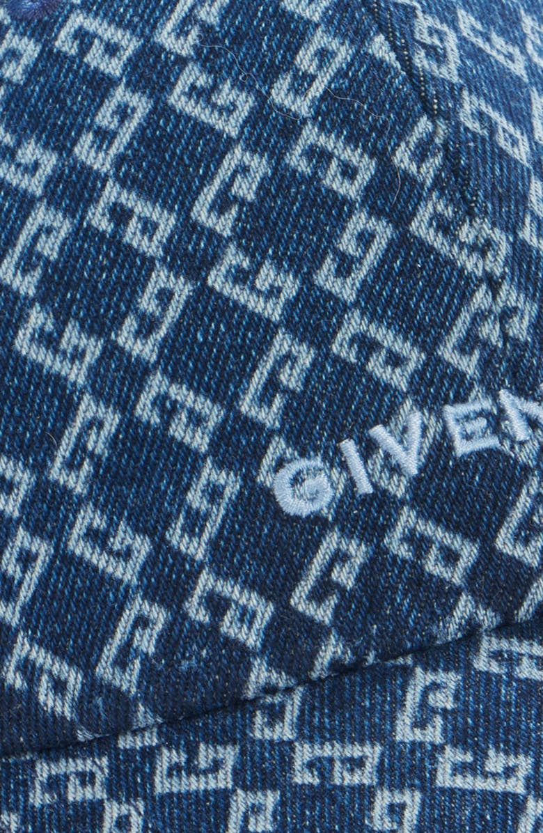 Givenchy Monogram 72 Denim Baseball Cap | Nordstrom