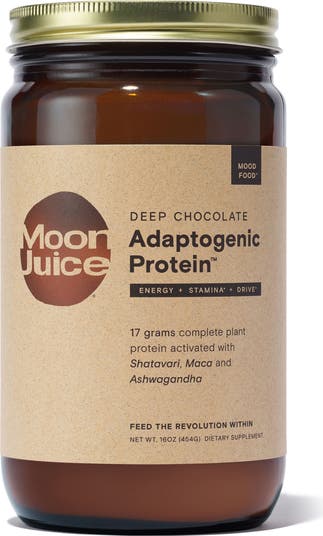 Moon Juice Deep Chocolate Adaptogenic Protein Dietary Supplement ...