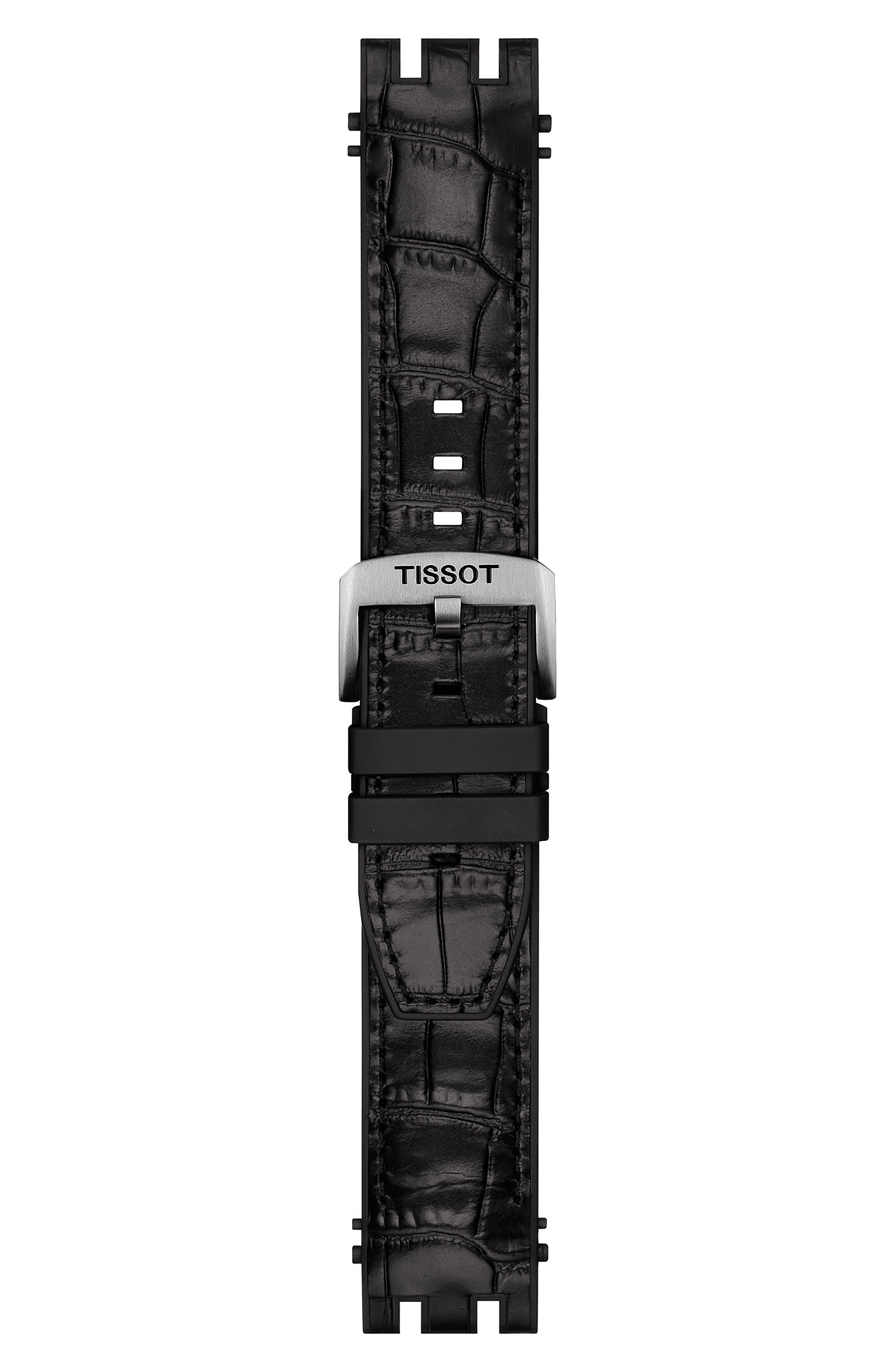 Tissot T-Sport Automatic Leather Strap Watch, 48mm | Nordstromrack
