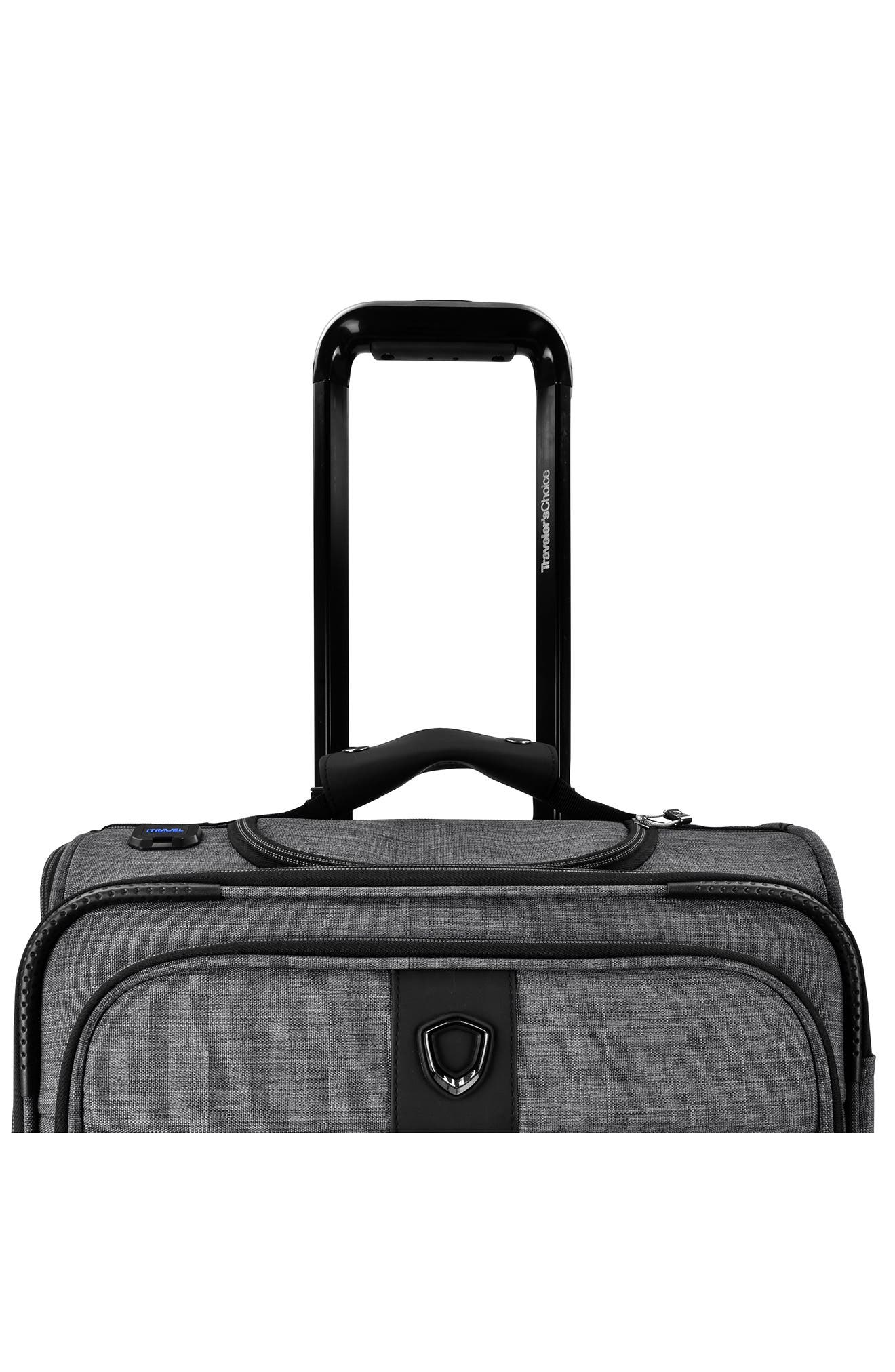 TRAVELERS CHOICE Essential Traveler 22" Utility Spinner Suitcase ...