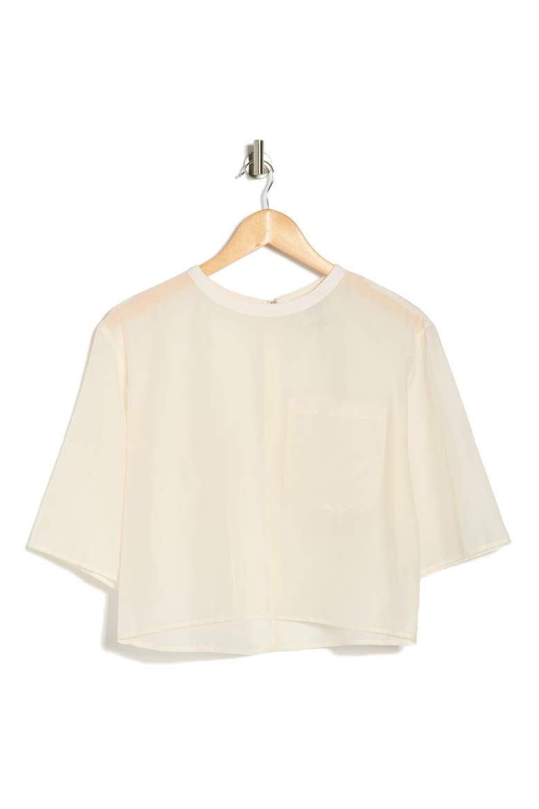 New Ex Short Sleeve Crop Top (Women) | Nordstromrack