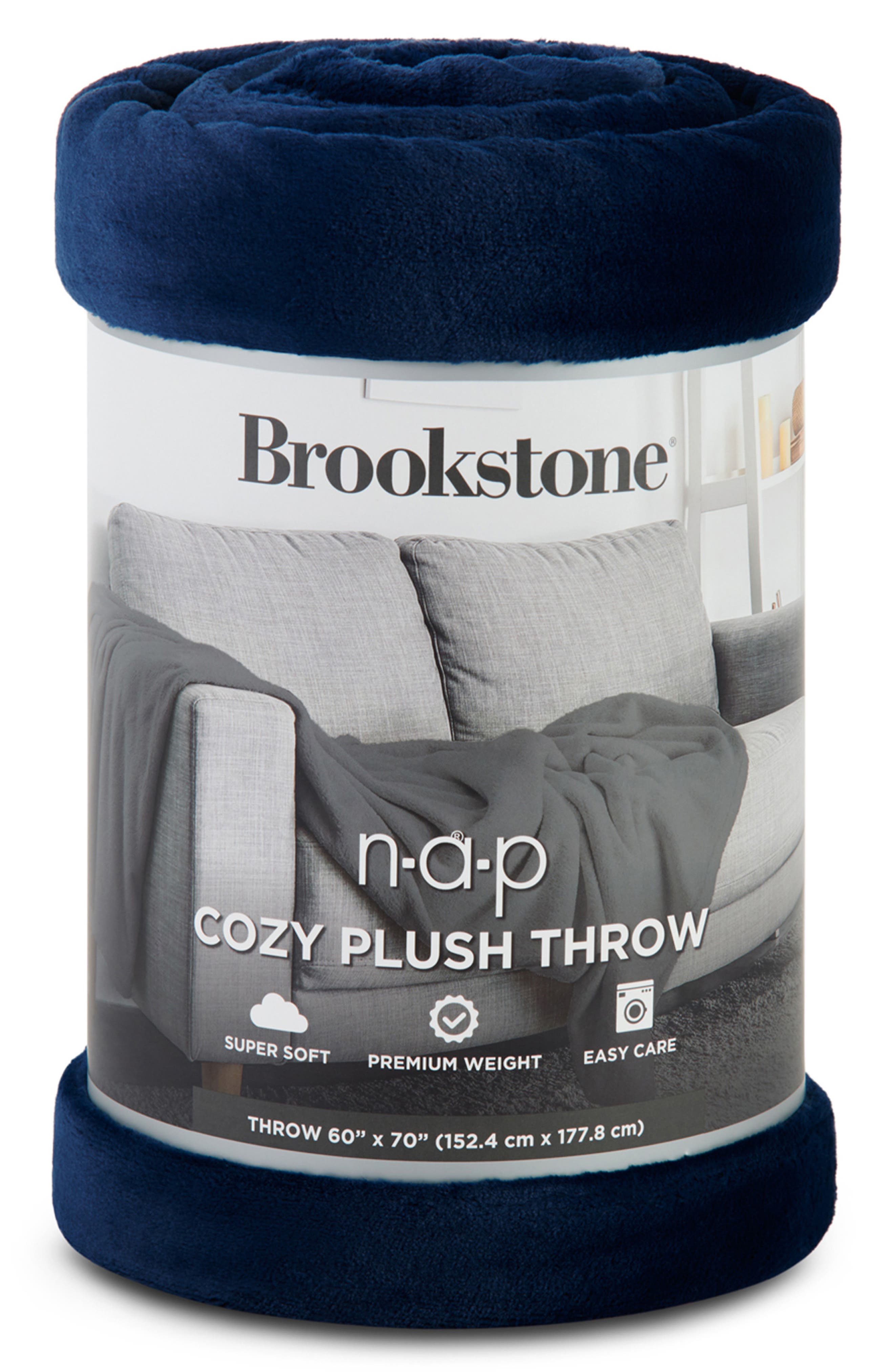 BROOKSTONE Nap Plush Throw Blanket | Nordstromrack