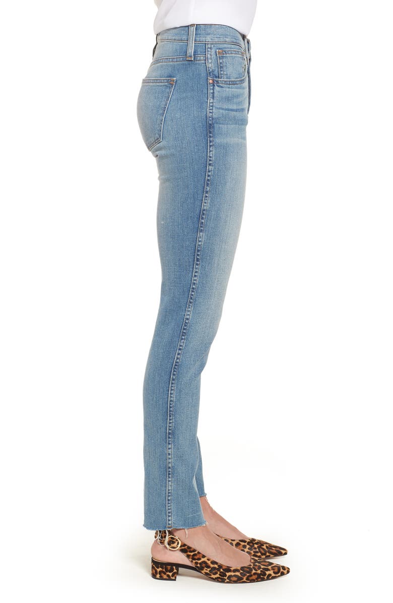 Caslon® Sage High Waist Slim Straight Leg Jeans | Nordstromrack