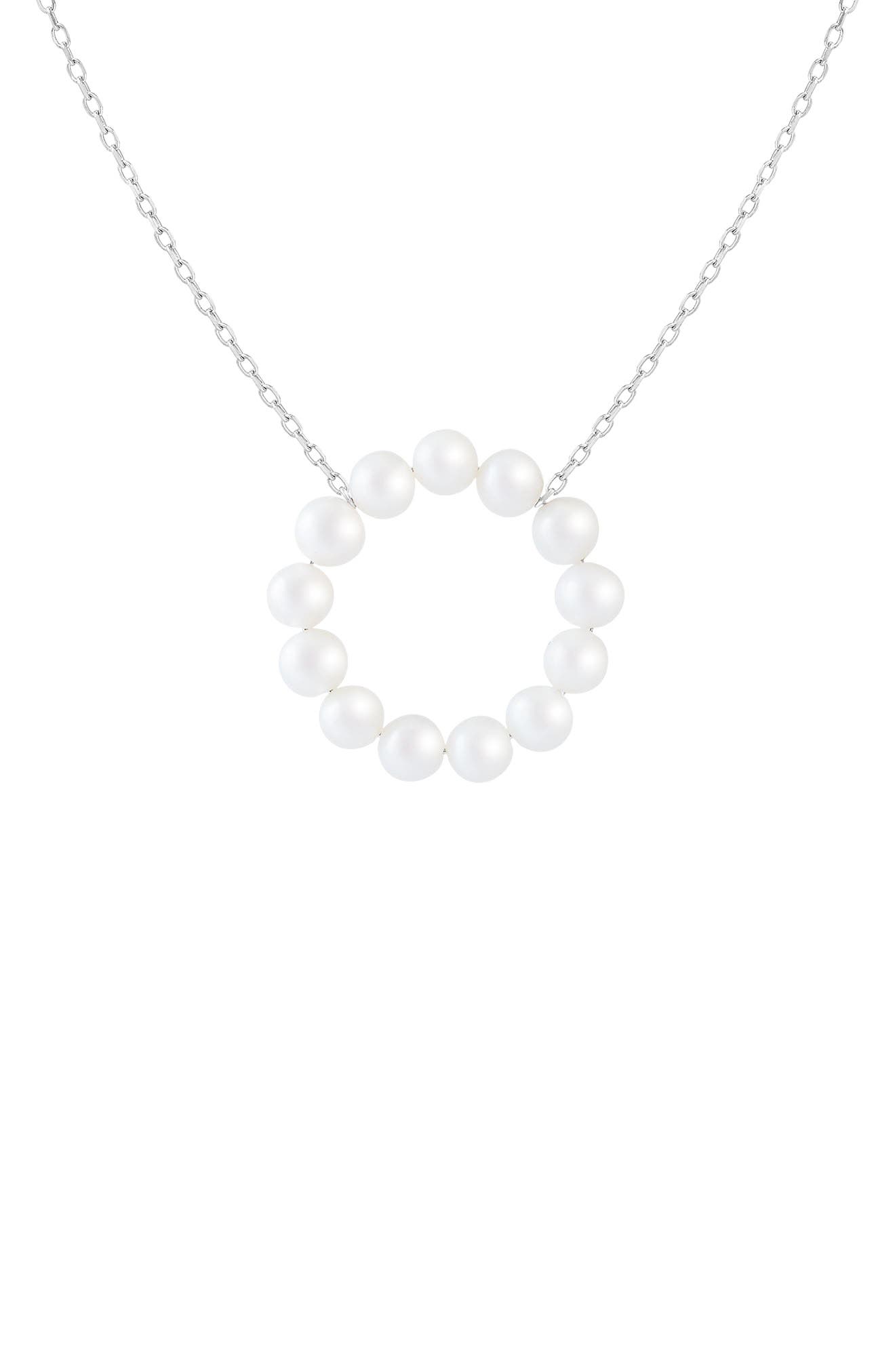 Fancy Silver Pearl Pendant (Women) | Nordstromrack