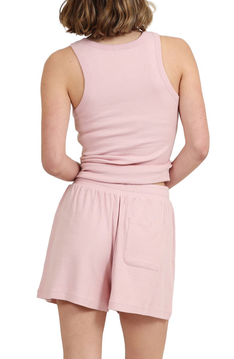 Papinelle Milla Rib Stretch Cotton Pajama Shorts | Nordstromrack