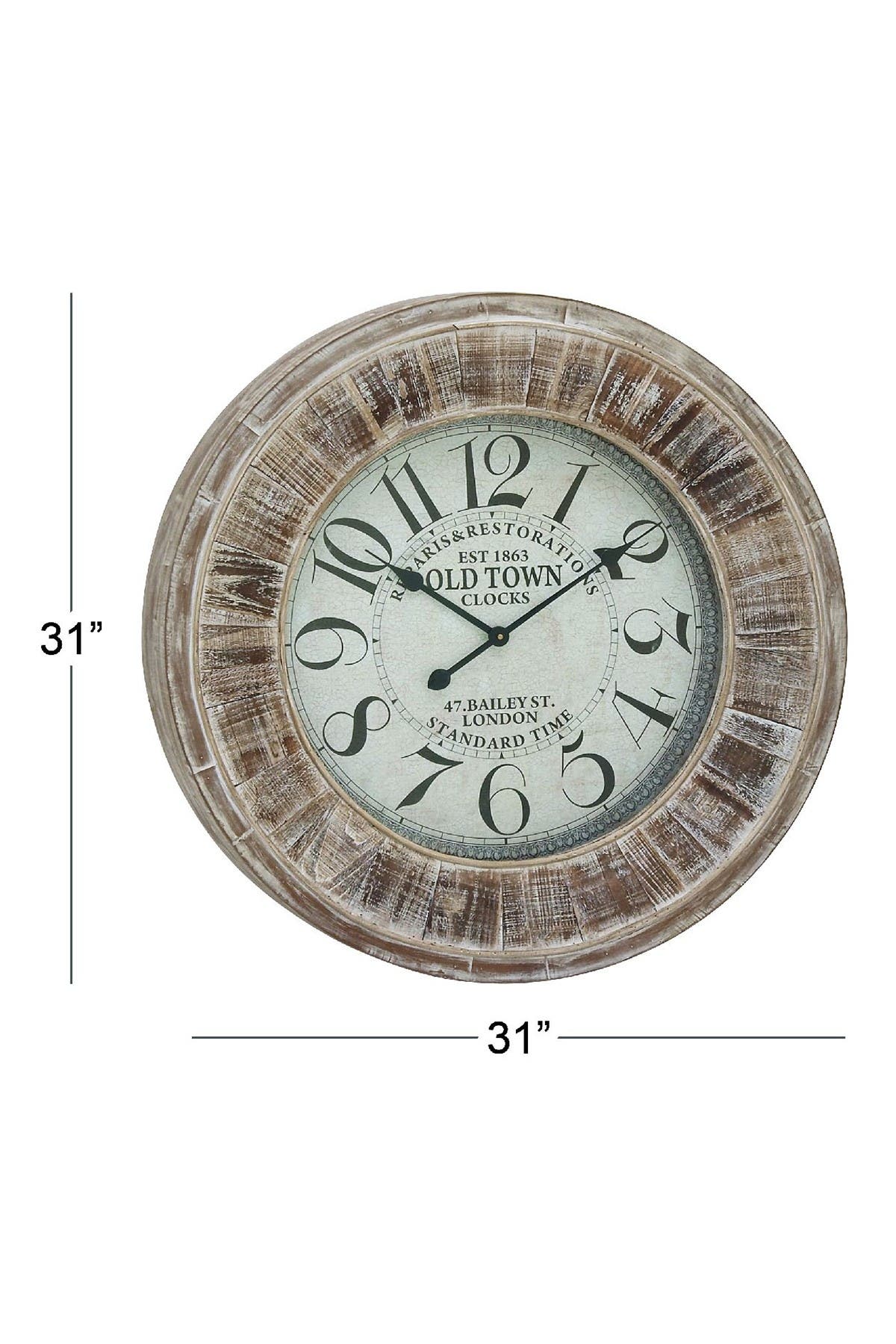 UMA Multi Farmhouse Vintage Wall Clock | Nordstromrack