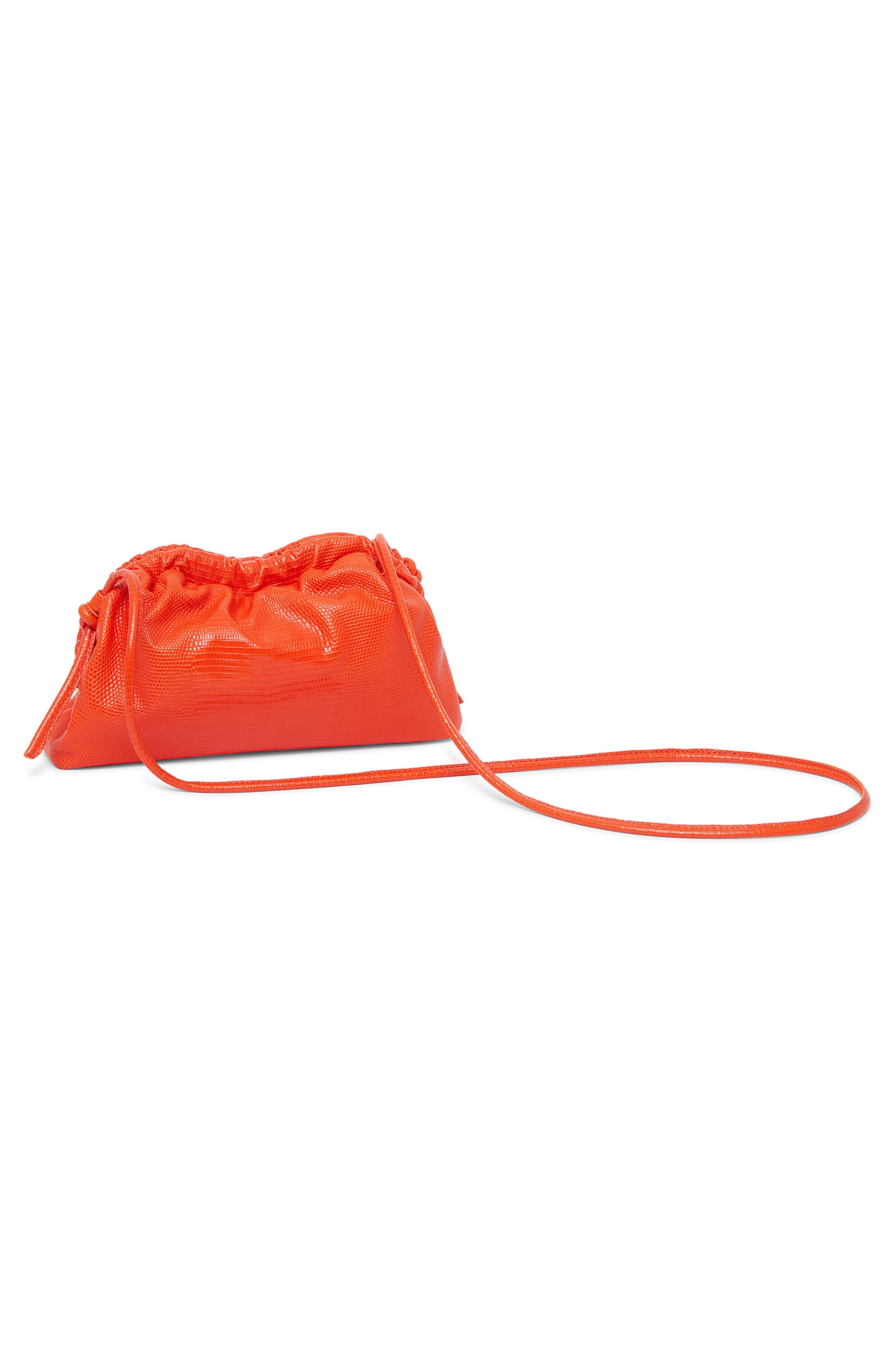 Mansur Gavriel Mini Cloud Lizard Embossed Leather Clutch | Nordstromrack